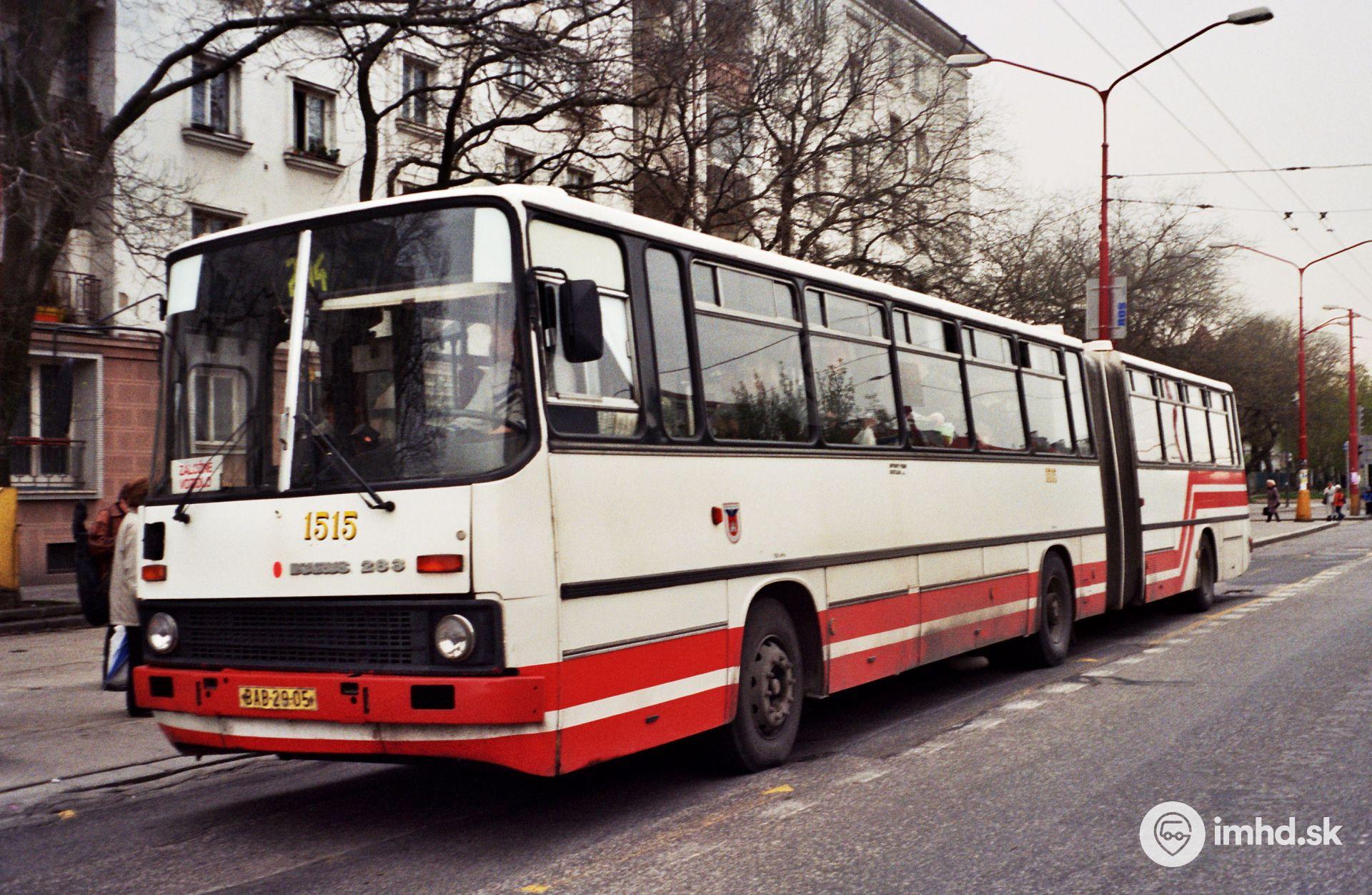 Ikarus 283 #1515 • imhd.sk Bratislava