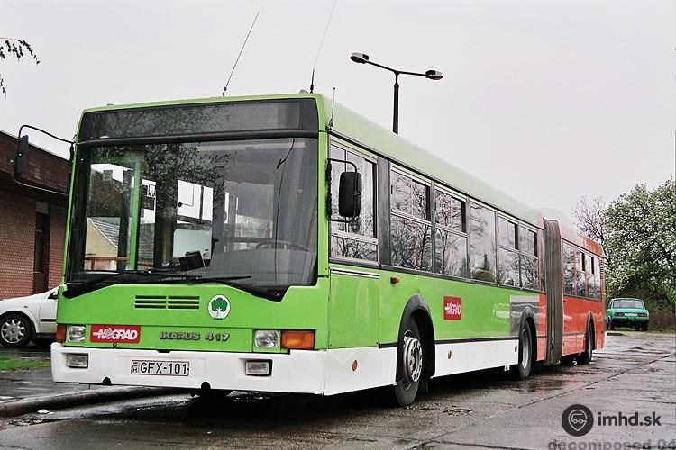 Ikarus 417 #1800 • imhd.sk Bratislava