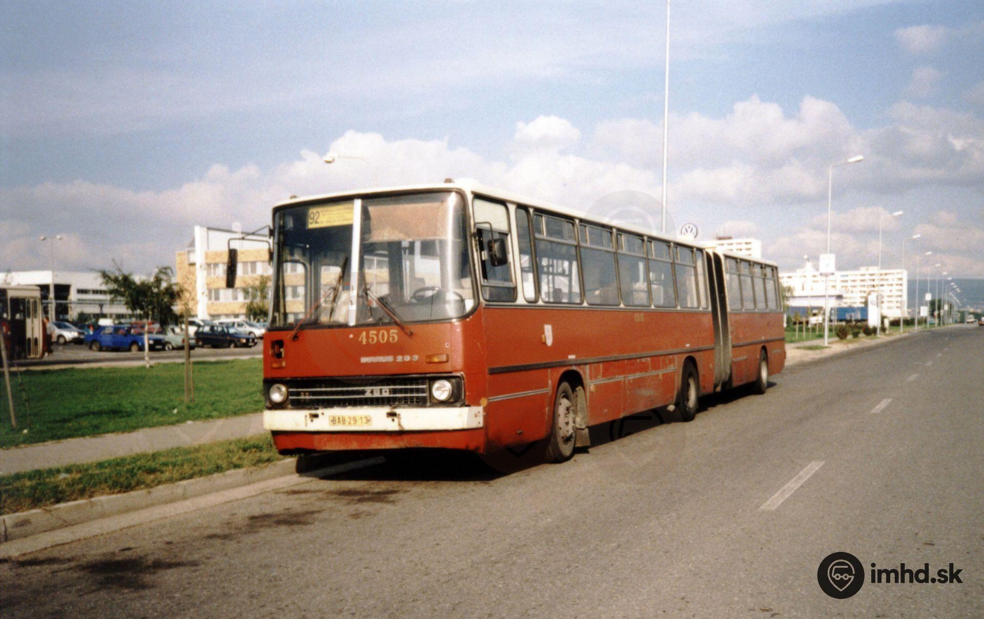 Ikarus 283 #4505 • imhd.sk Bratislava