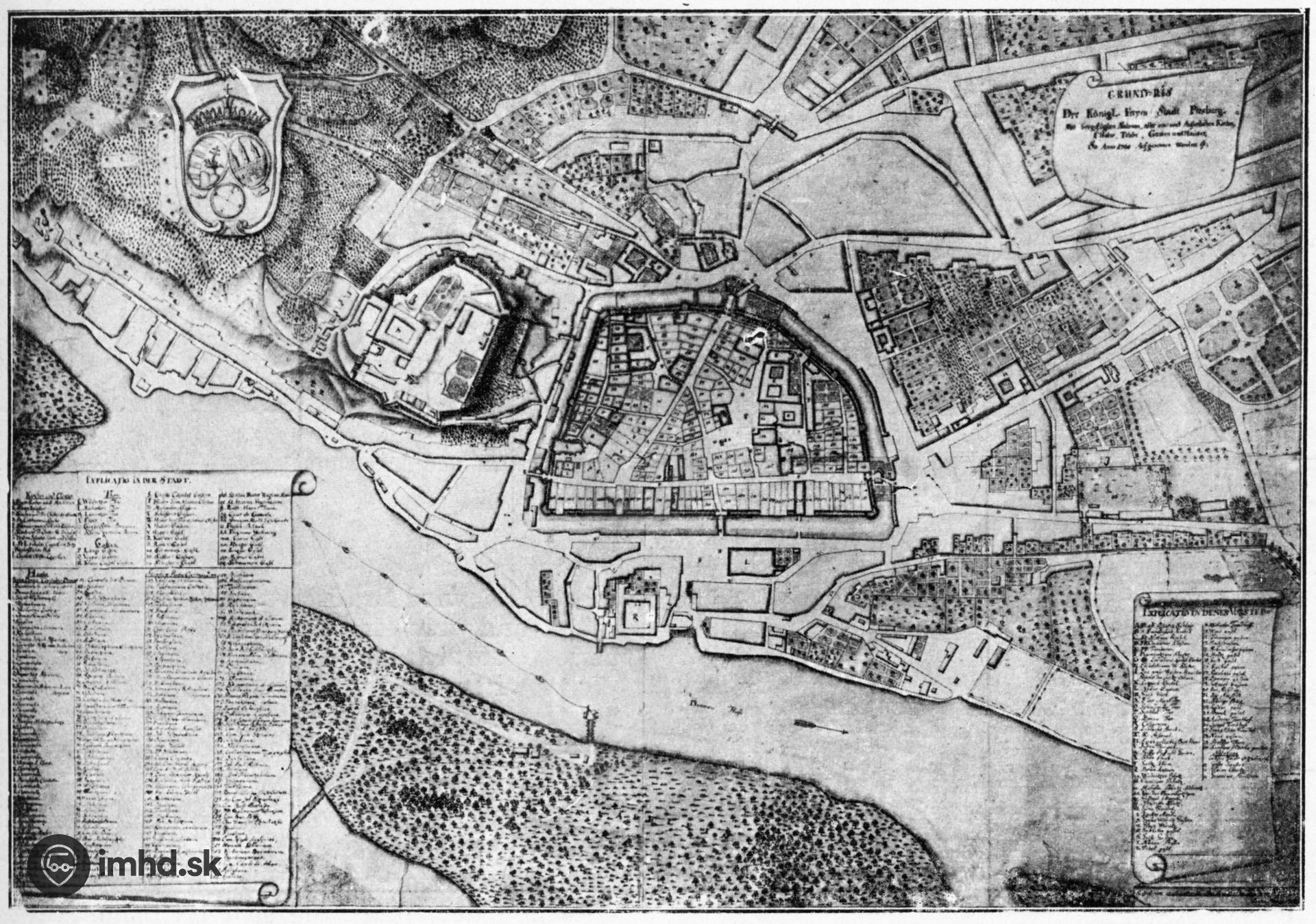 Historické mapy a kresby (23.10.2007) • imhd.sk Bratislava