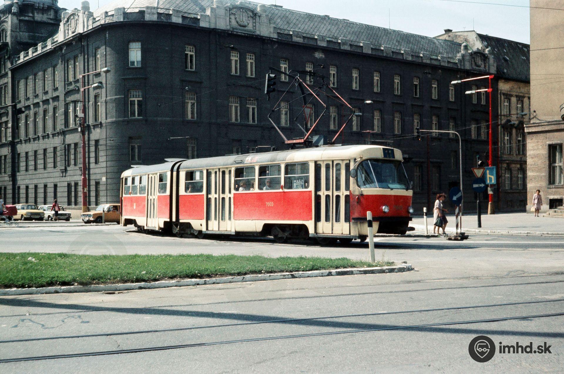 ČKD Tatra K2 #7003 • imhd.sk Bratislava