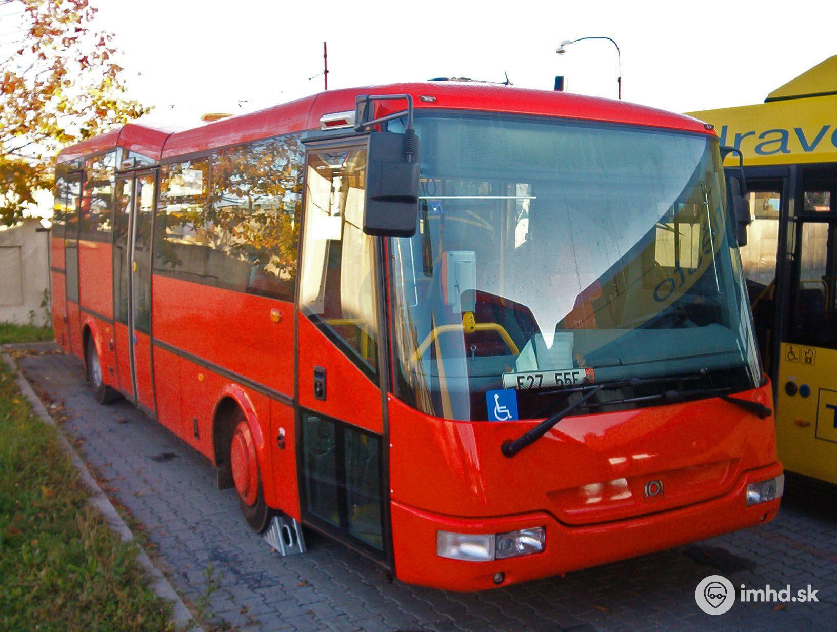 SOR BN 9.5 krátko po príchode do Bratislavy • imhd.sk Bratislava