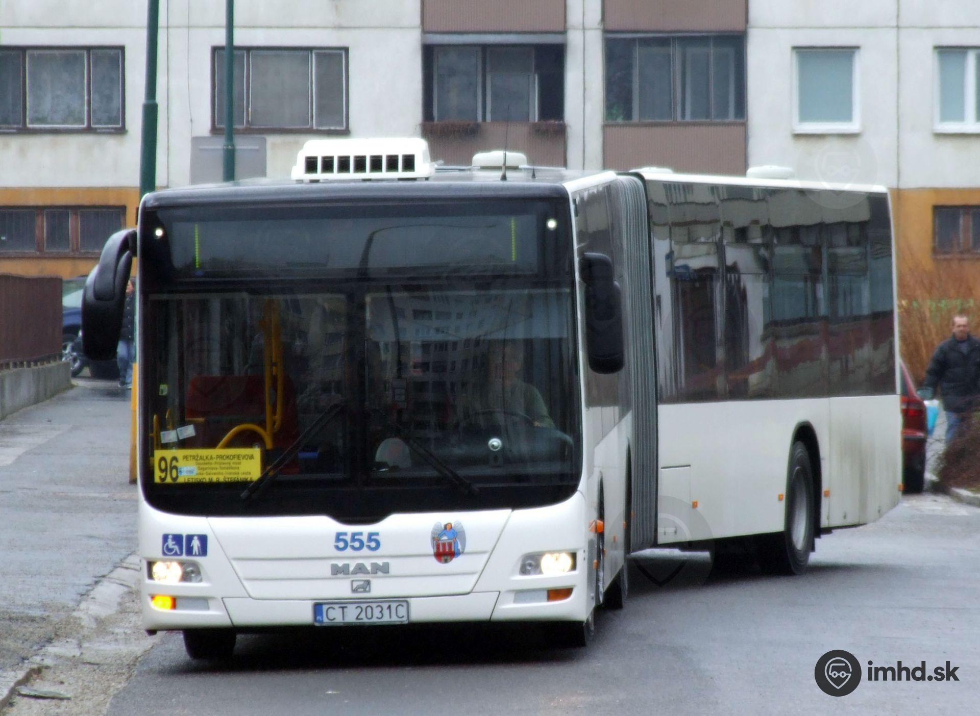 Skúšobný autobus MAN NG 313 Lion's City G v Bratislave (26.3.2009 ...