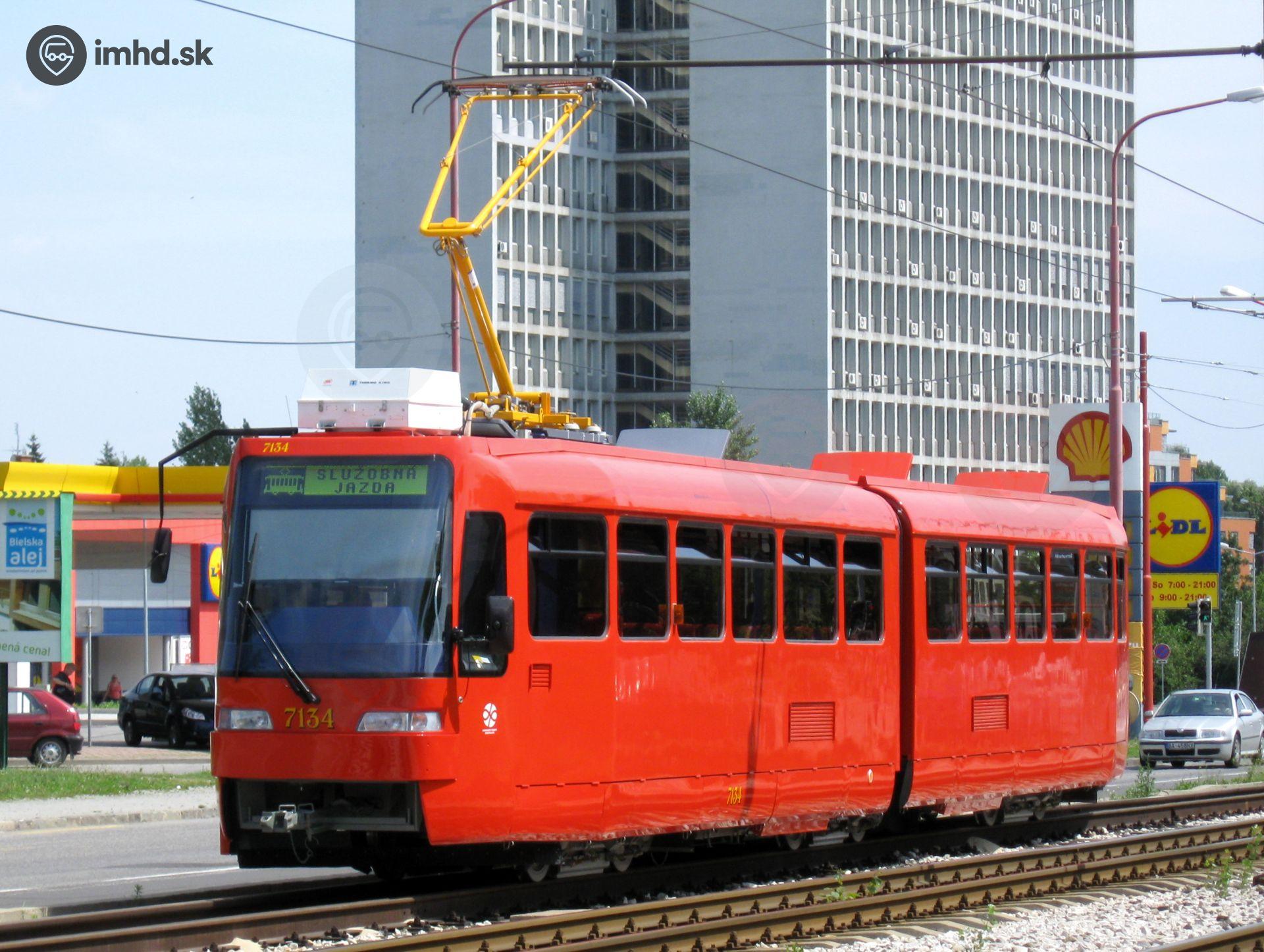 ČKD Tatra K2 #7134 • imhd.sk Bratislava