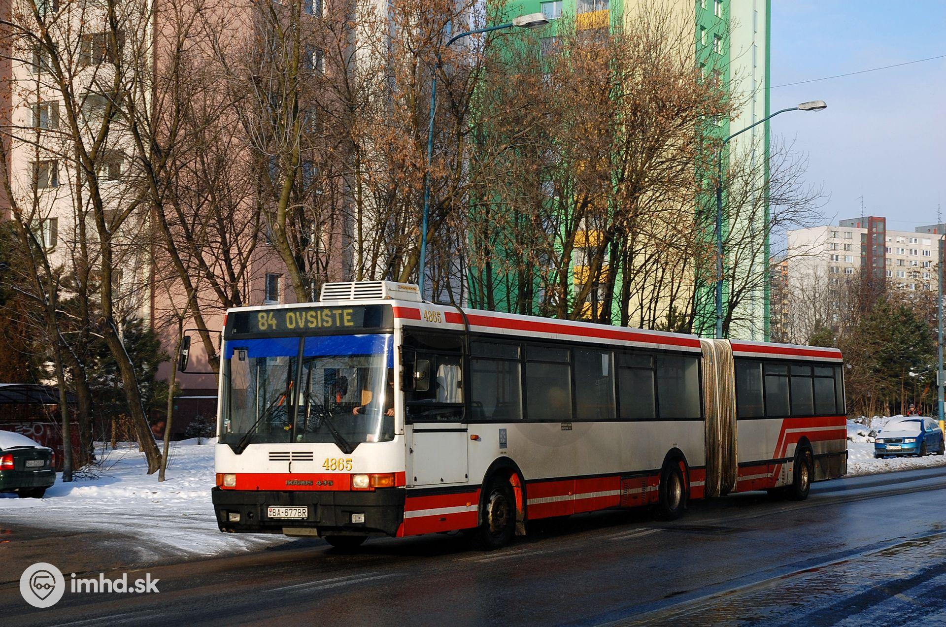 Ikarus 435 #4865 • imhd.sk Bratislava