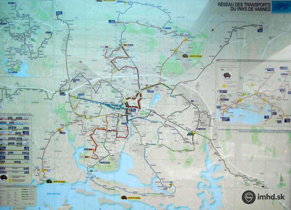 Mapa siete TPV • imhd.sk Bratislava