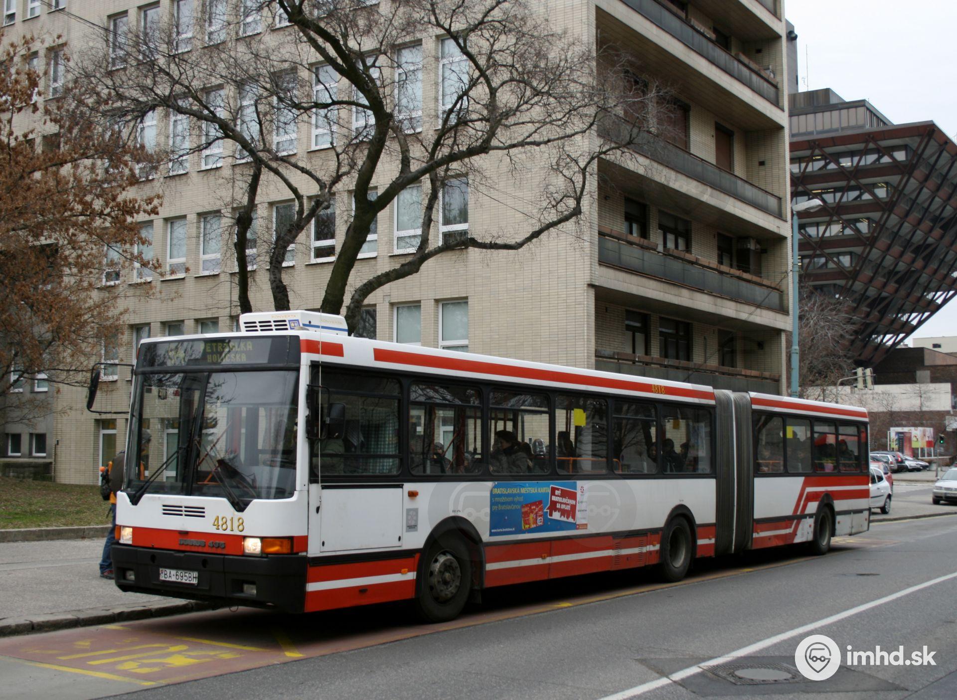 Ikarus 435 #4818 • imhd.sk Bratislava