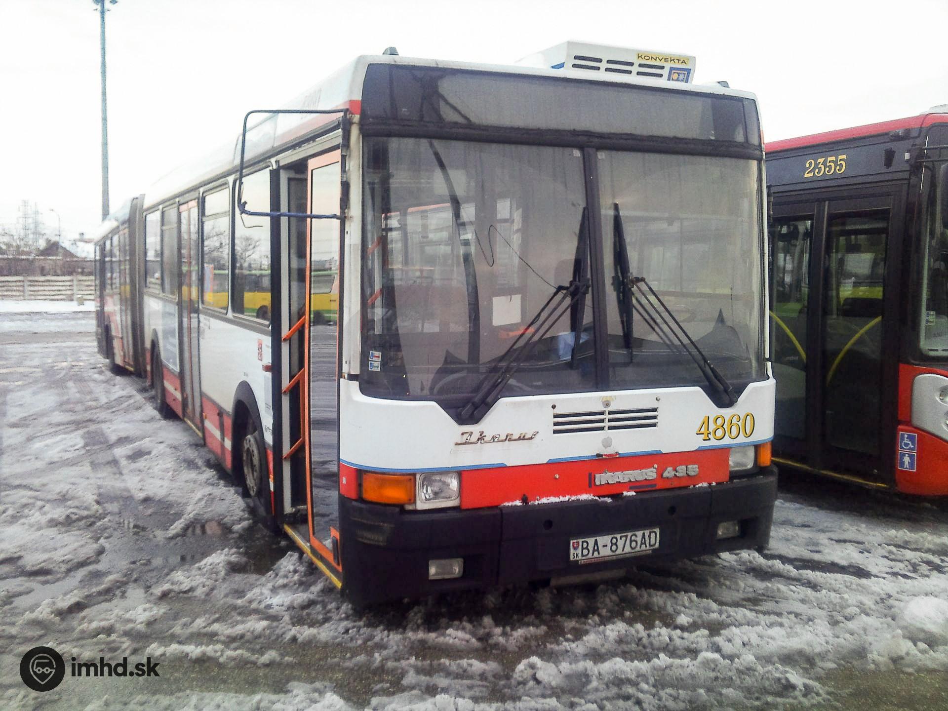 Ikarus 435 #4860 • imhd.sk Bratislava