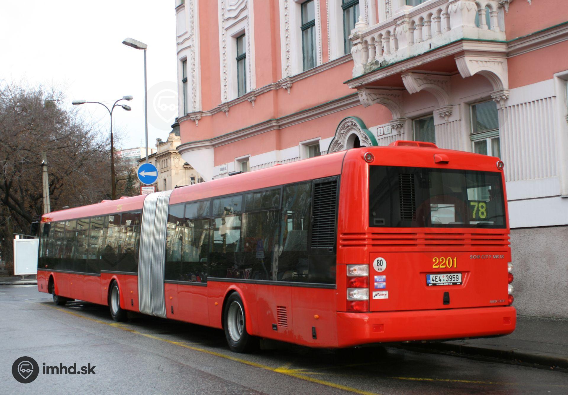 SOR NB 18 City #2201 • imhd.sk Bratislava
