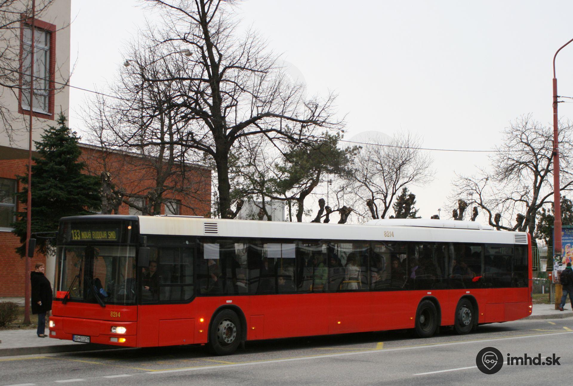 MAN NL 313/15M (Abuss Bratislava) #8214 • imhd.sk Bratislava