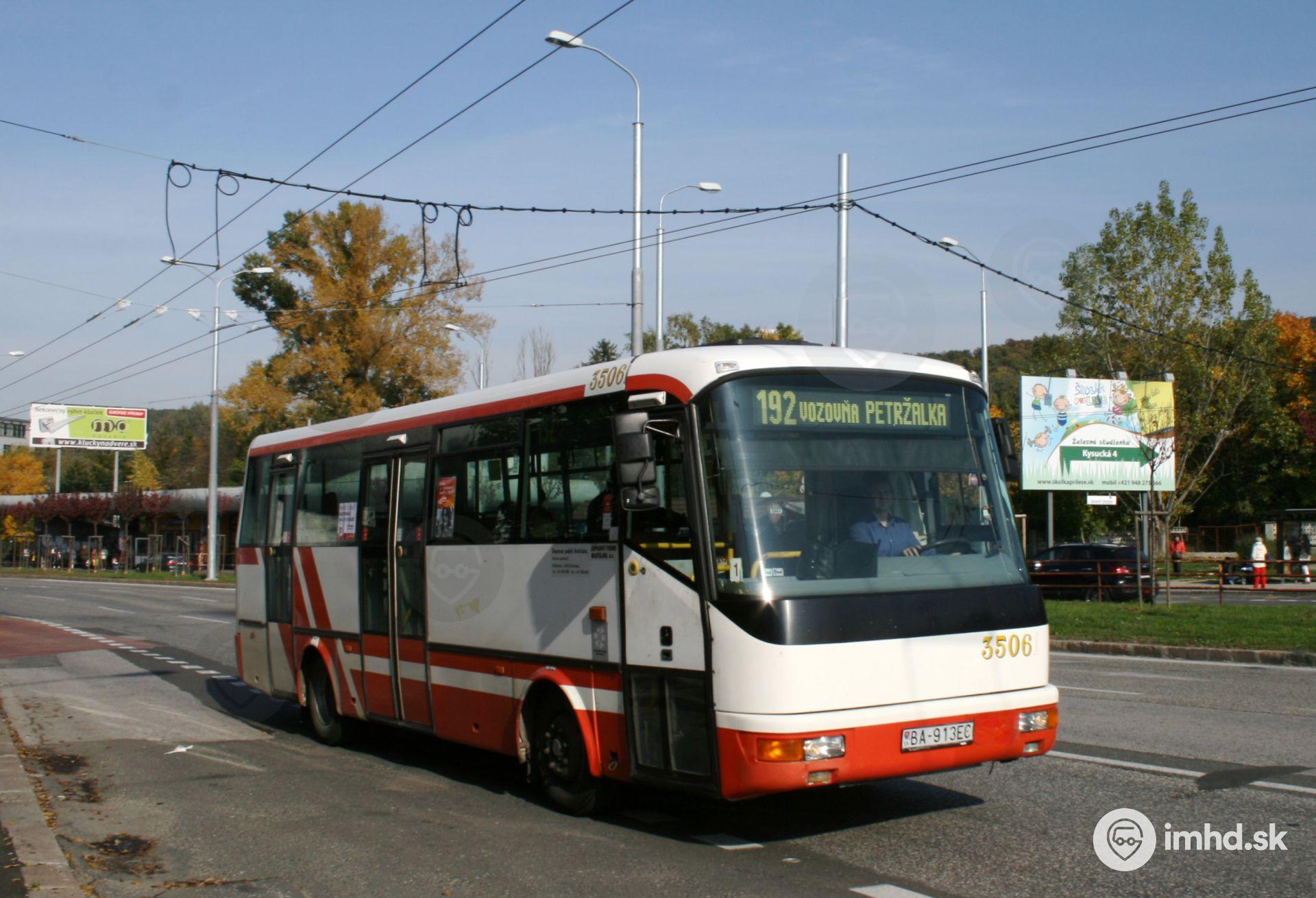SOR B 9.5 #3506 • imhd.sk Bratislava