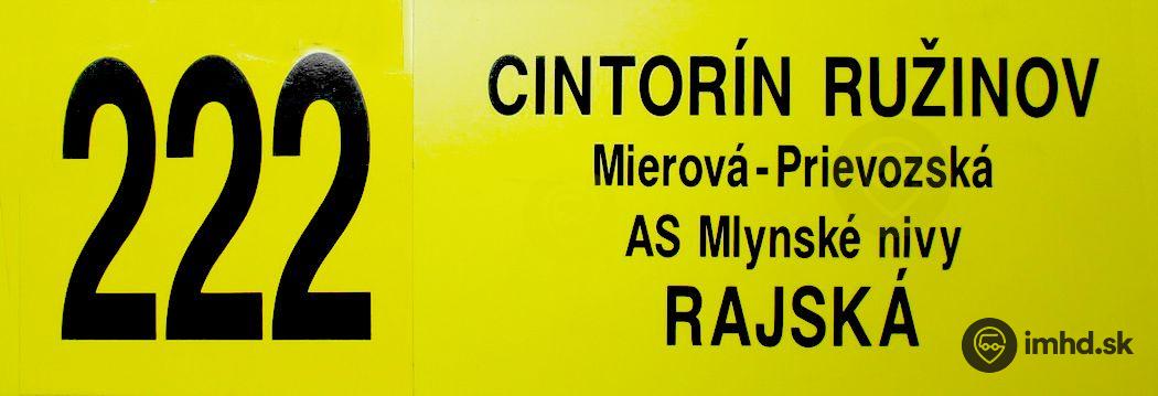 Linka 93 • imhd.sk Bratislava