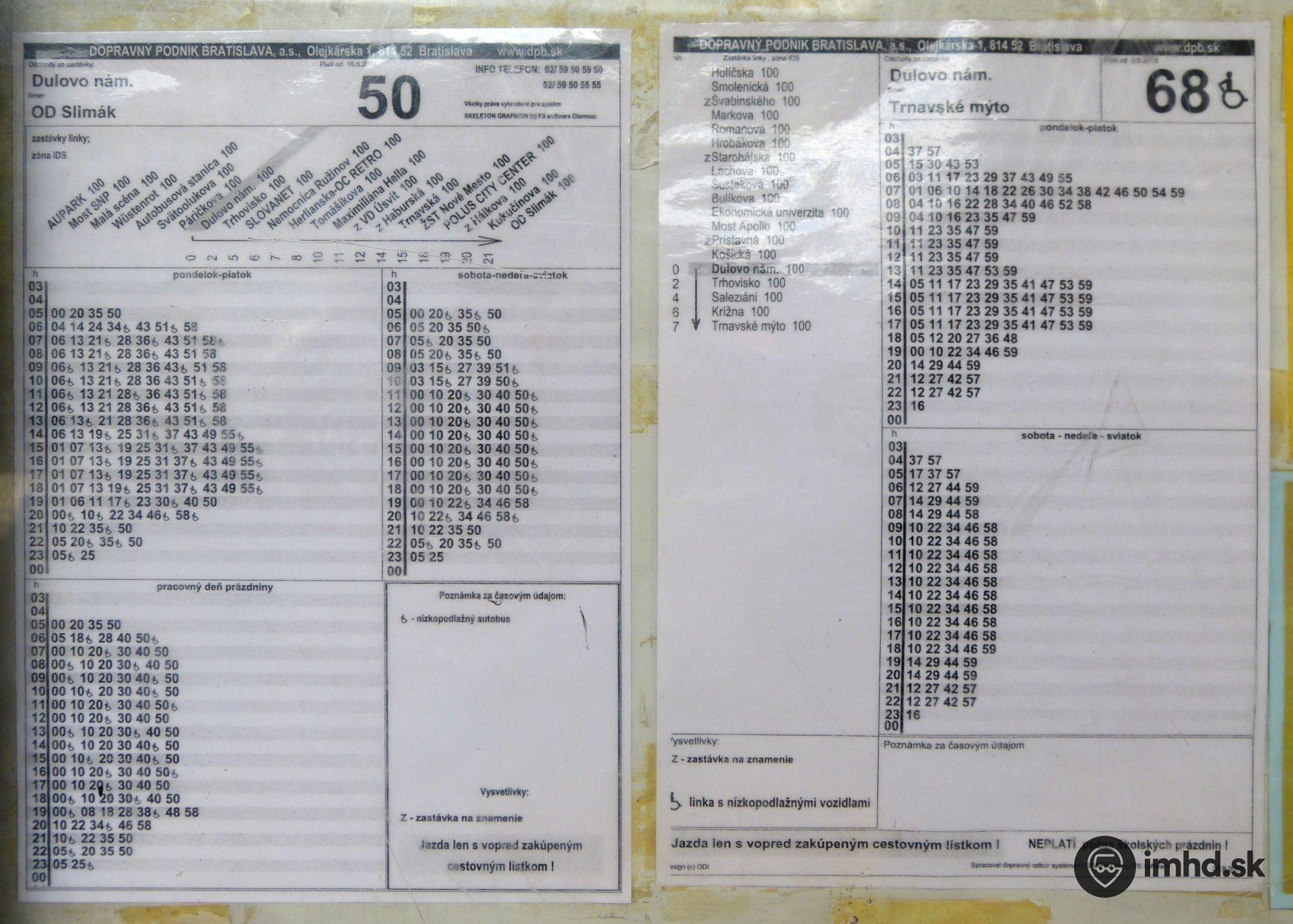 Public transport Bratislava • imhd.sk Bratislava