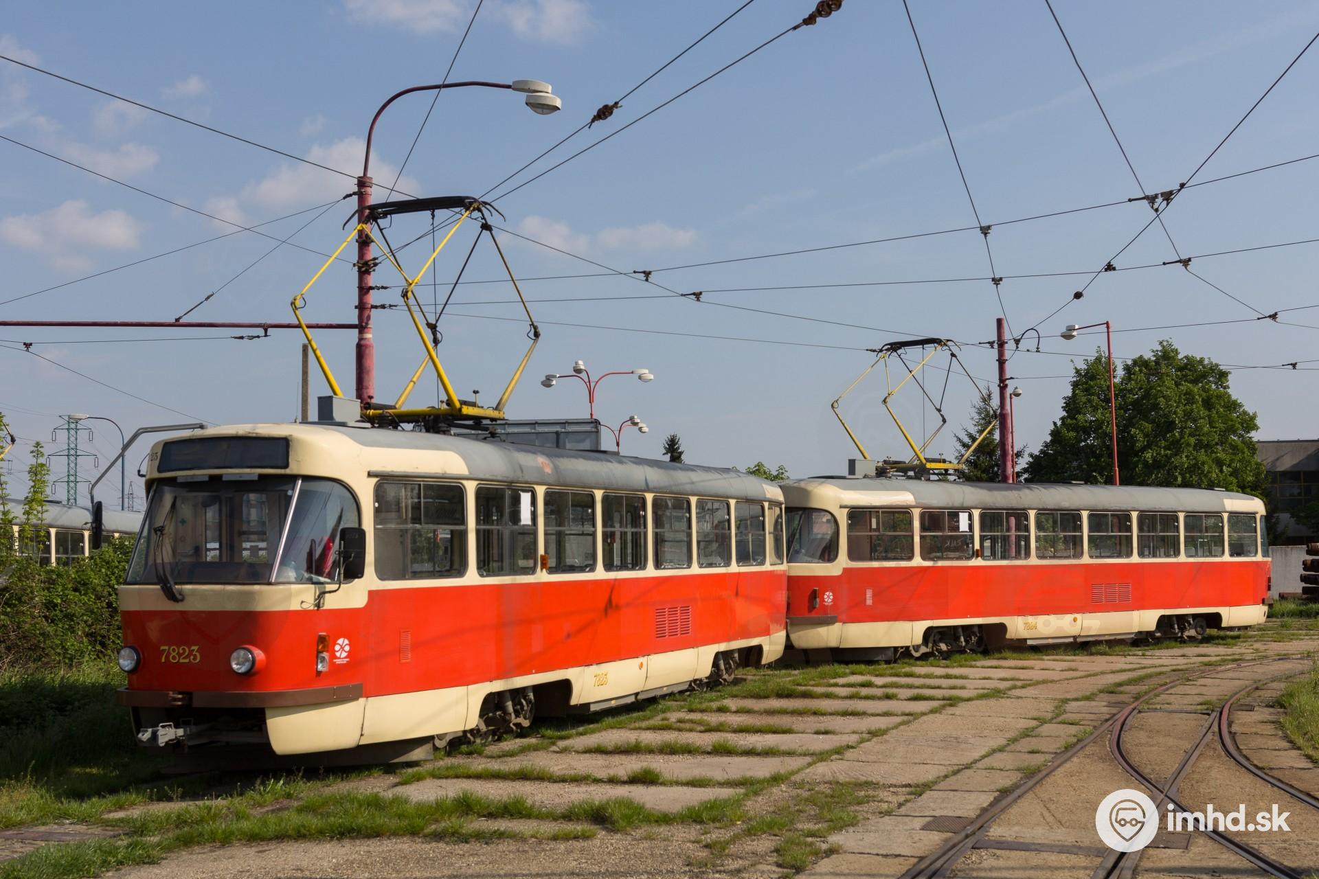 ČKD Tatra T3 #7823 • imhd.sk Bratislava