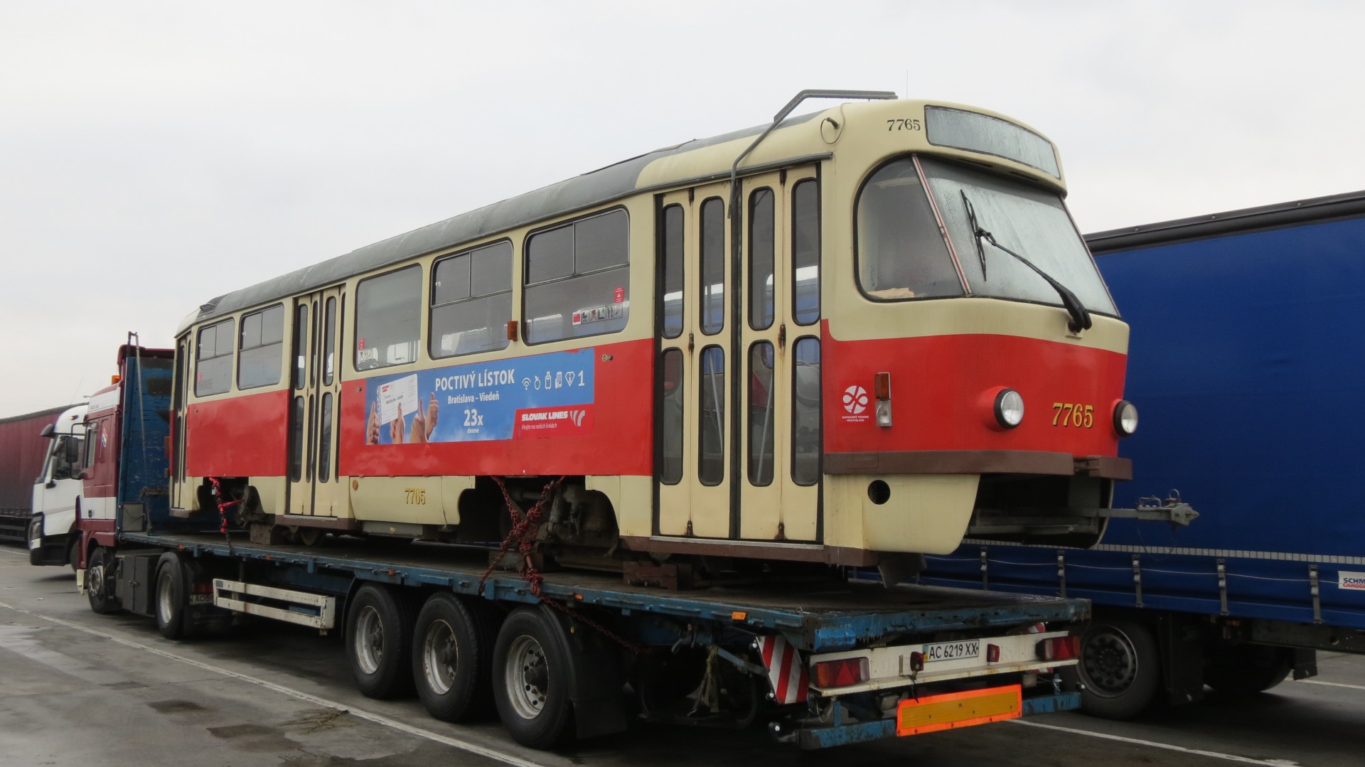 ČKD Tatra T3 #7765 • imhd.sk Bratislava
