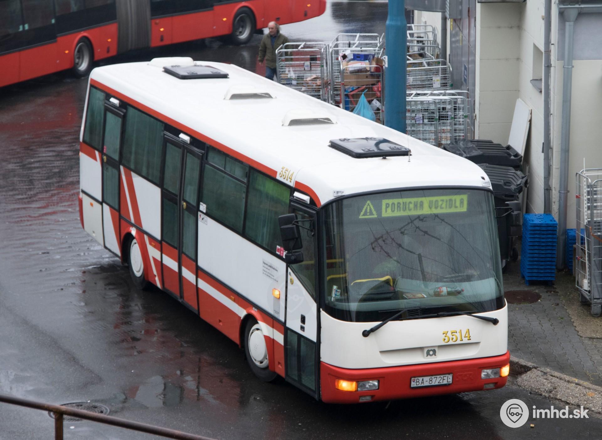 SOR B 9.5 #3514 • imhd.sk Bratislava