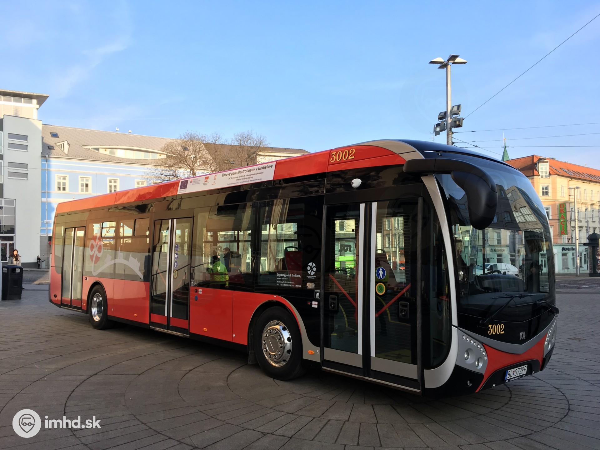 SOR NS 12 Electric #3002 • imhd.sk Bratislava