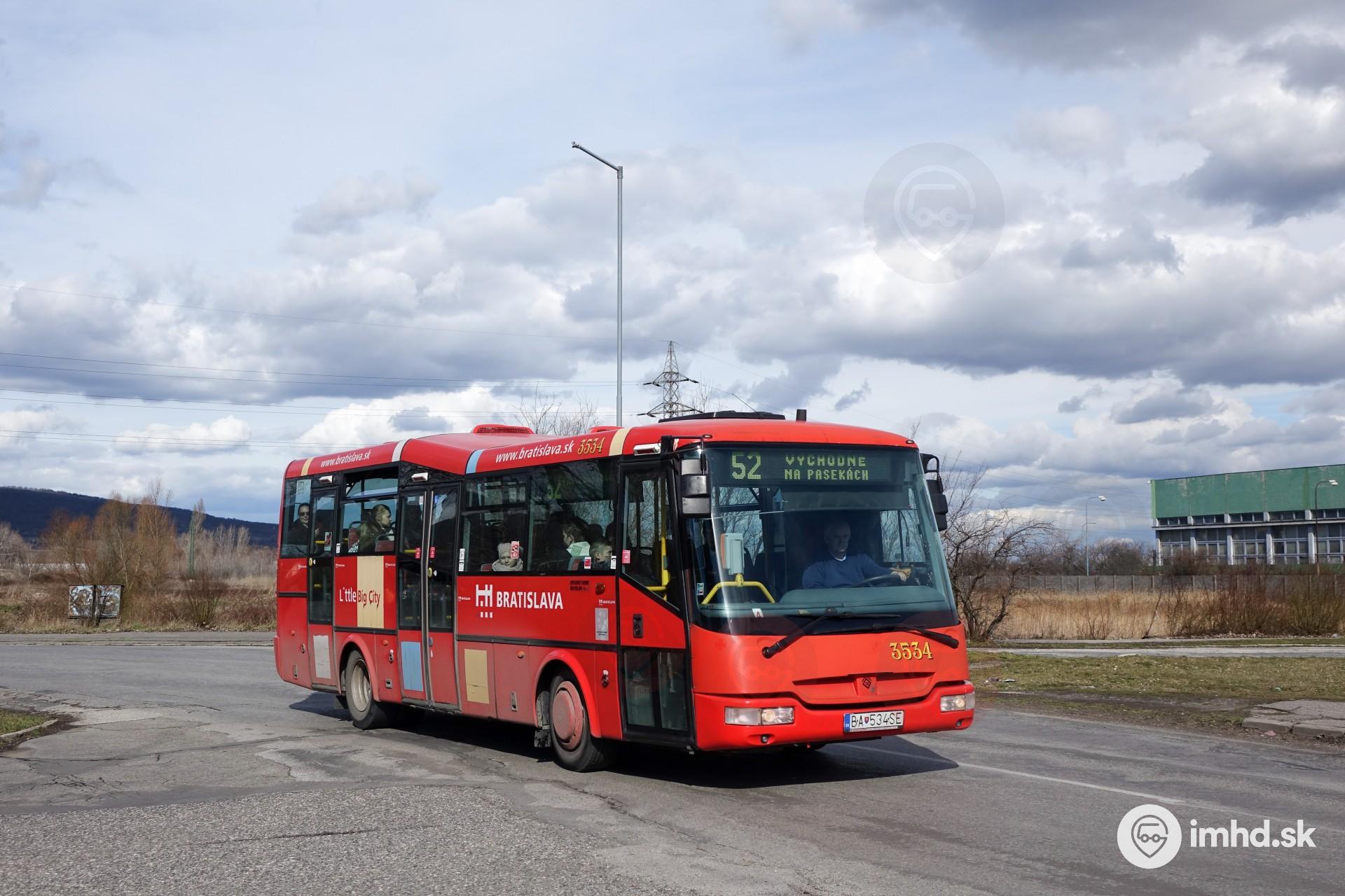 SOR BN 9.5 #3534 • imhd.sk Bratislava