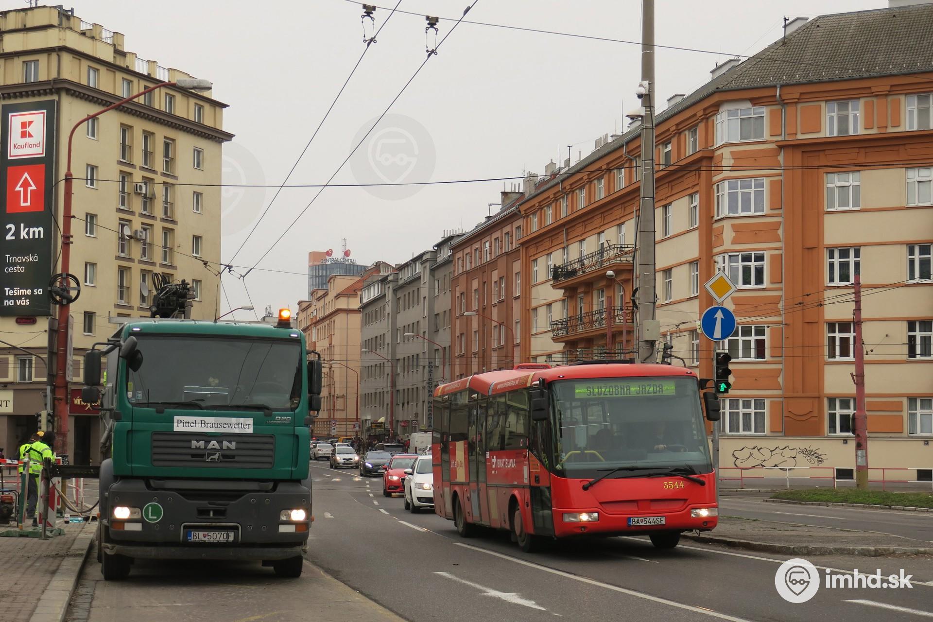 SOR BN 9.5 #3544 • imhd.sk Bratislava
