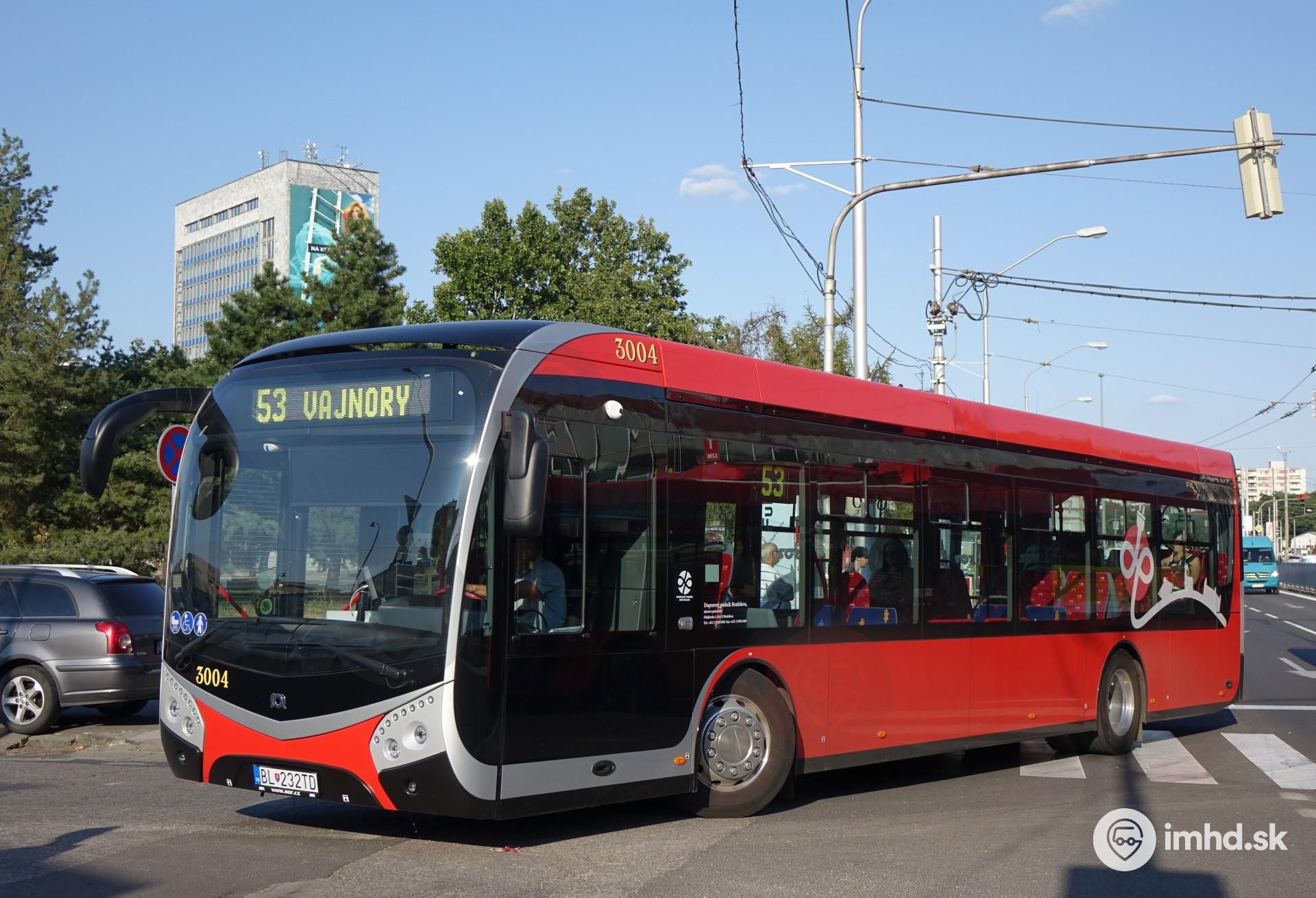 SOR NS 12 Electric #3004 • imhd.sk Bratislava