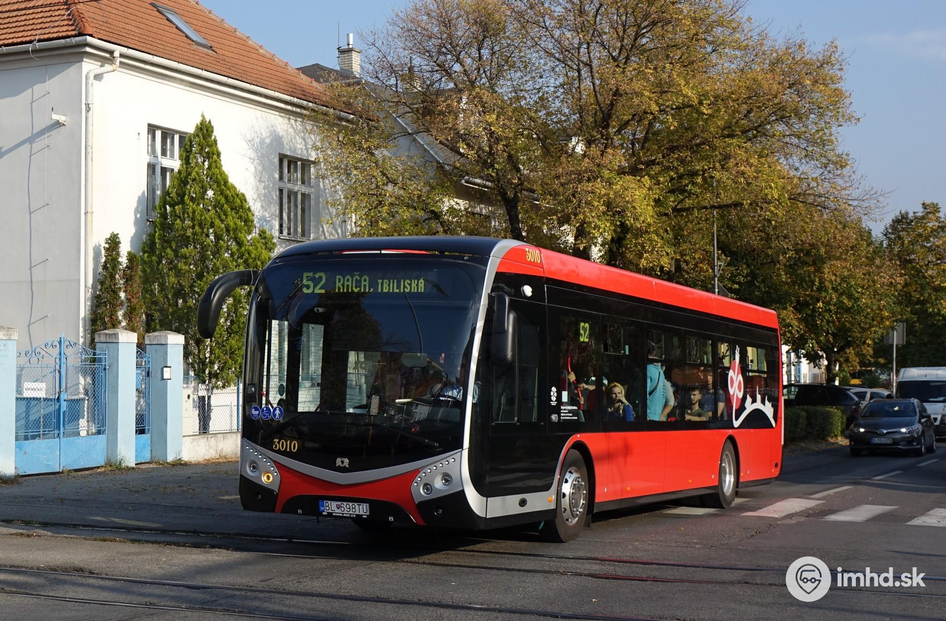 SOR NS 12 Electric #3010 • imhd.sk Bratislava