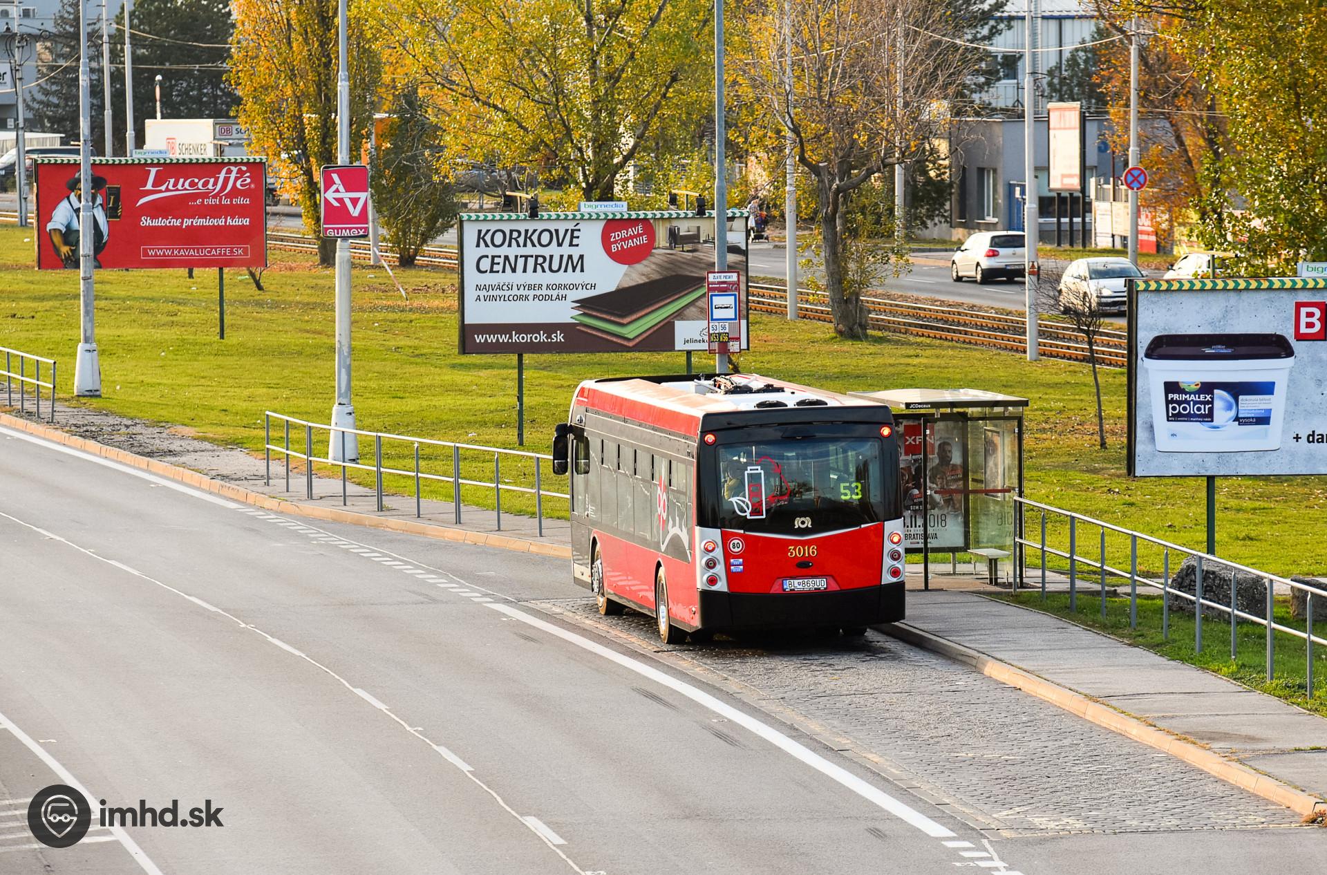 SOR NS 12 Electric #3016 • imhd.sk Bratislava