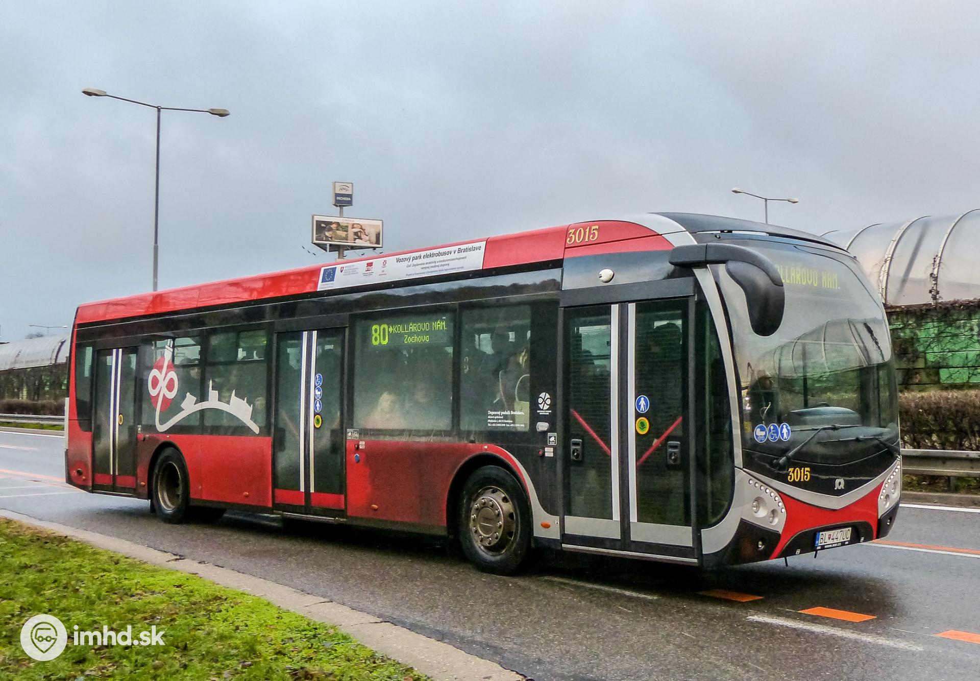 SOR NS 12 Electric #3015 • imhd.sk Bratislava