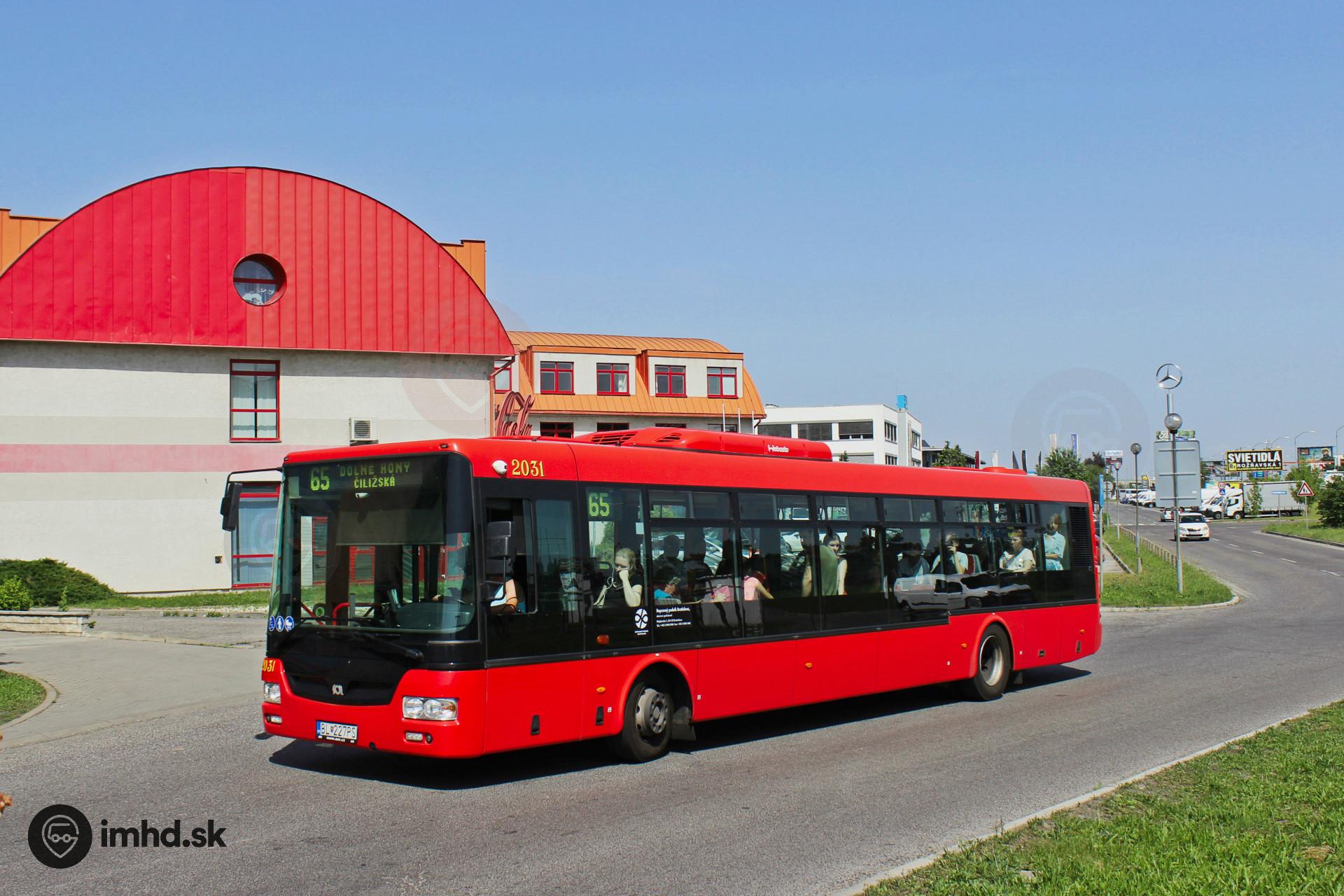 SOR NB 12 City #2031 • imhd.sk Bratislava
