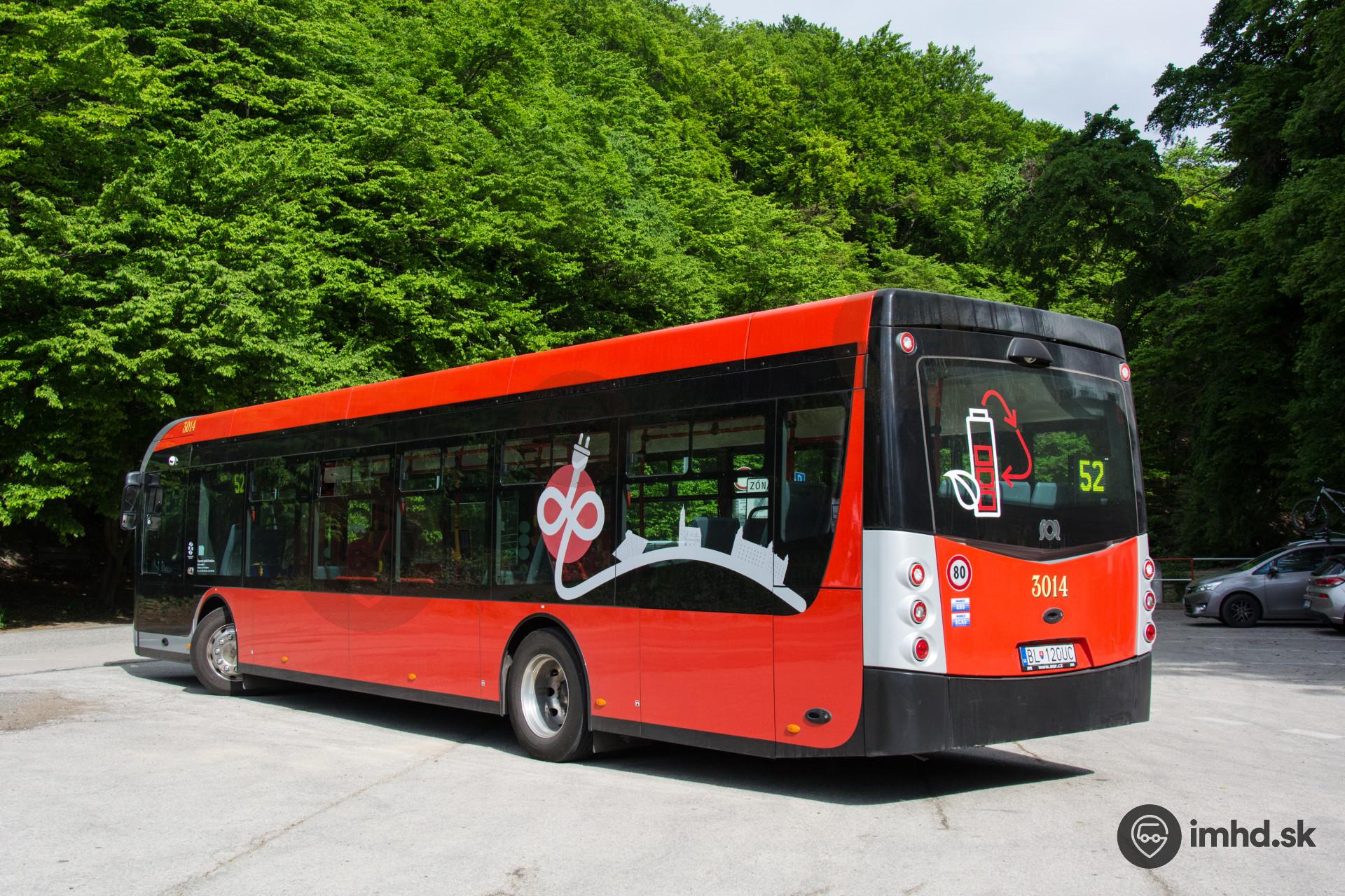 SOR NS 12 Electric #3014 • imhd.sk Bratislava