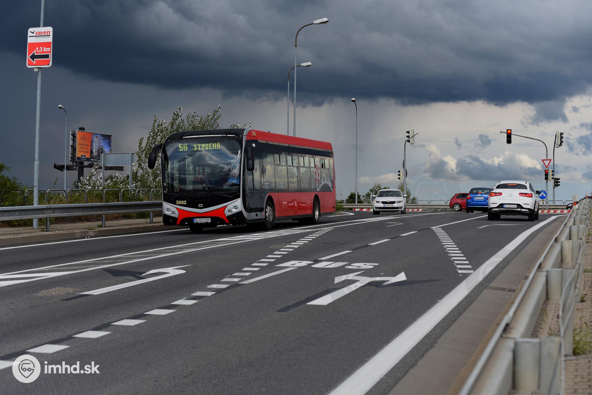 SOR NS 12 Electric #3002 • imhd.sk Bratislava