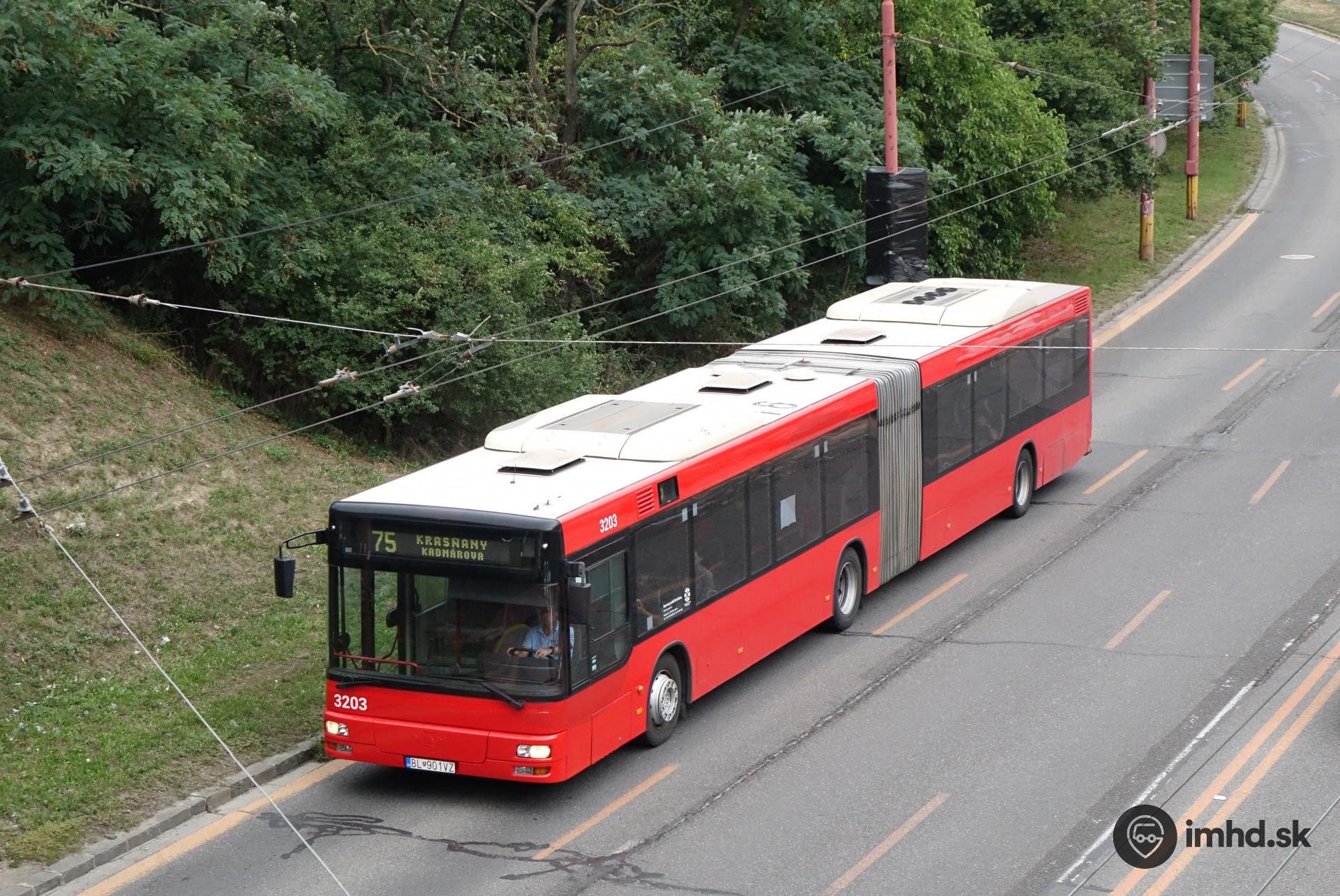 MAN NG 313 #3203 • imhd.sk Bratislava