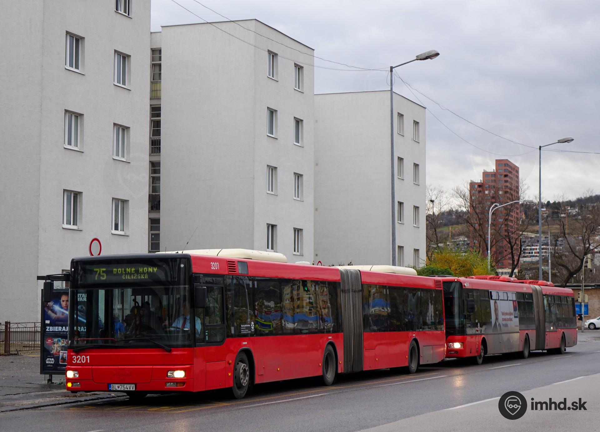 MAN NG 313 #3201 • imhd.sk Bratislava