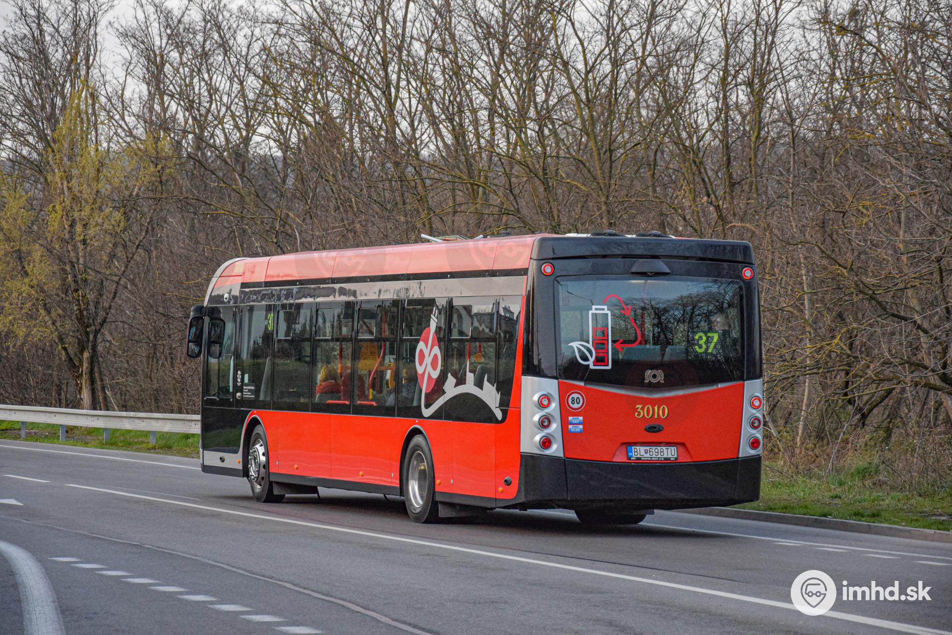 SOR NS 12 Electric #3010 • imhd.sk Bratislava