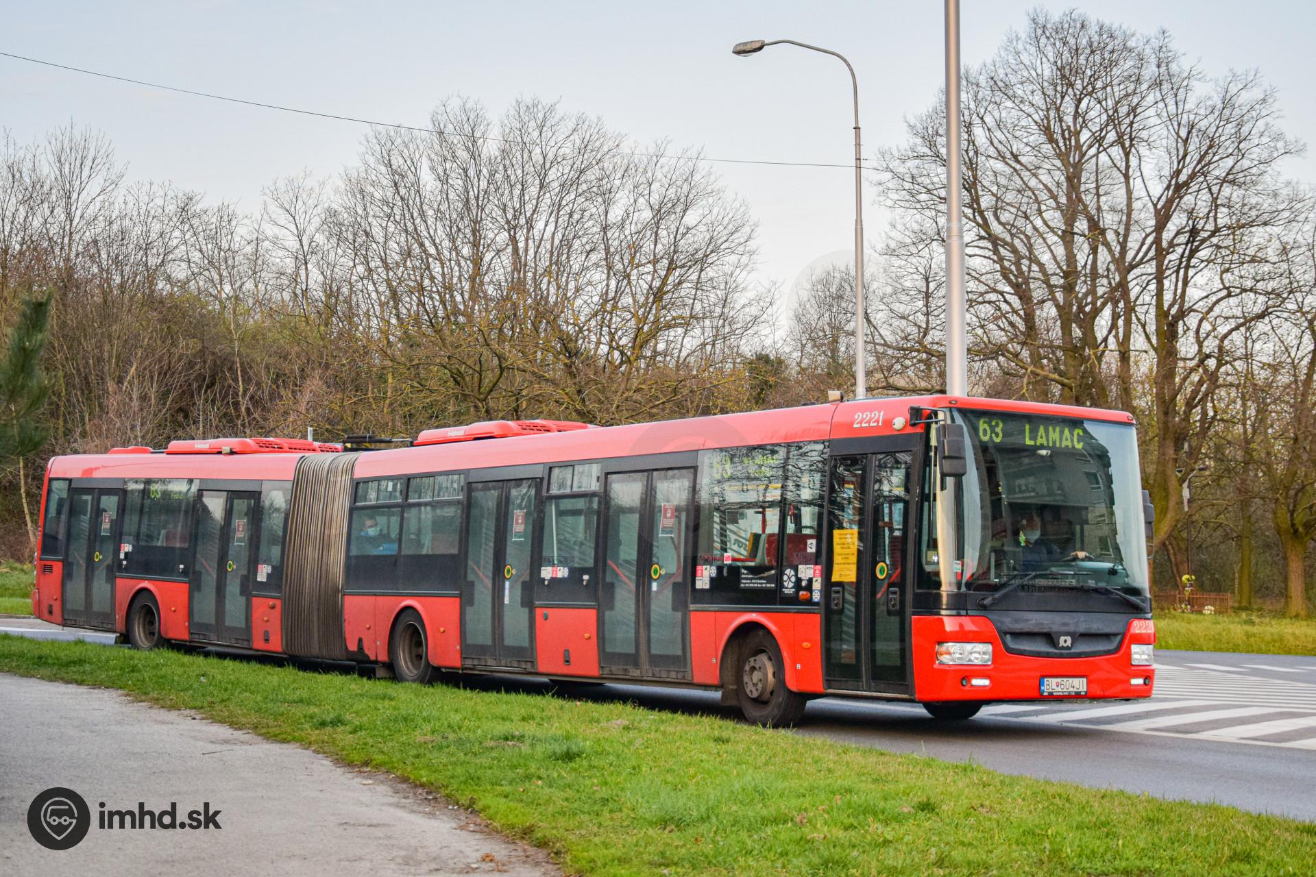 #2204, route 88, Most SNP • imhd.sk Bratislava