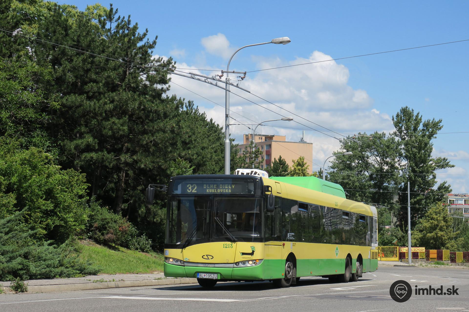 Solaris Urbino 15 CNG #1213 • imhd.sk Bratislava
