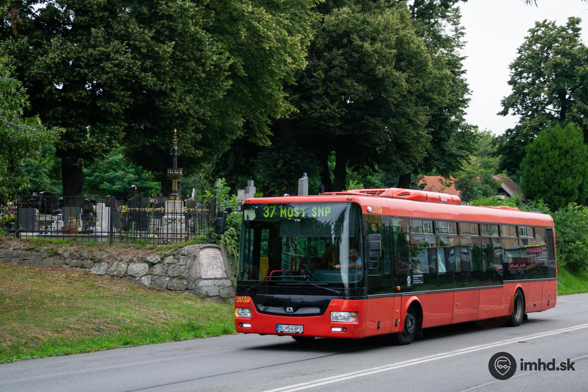 SOR NB 12 City #2039 • imhd.sk Bratislava