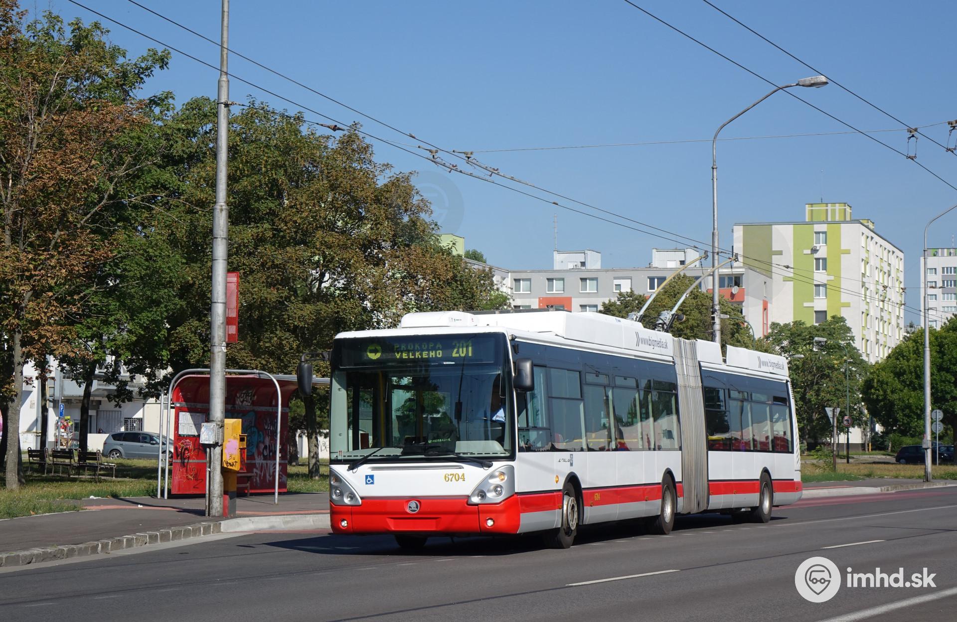 Škoda 25 Tr Irisbus #6704 • imhd.sk Bratislava