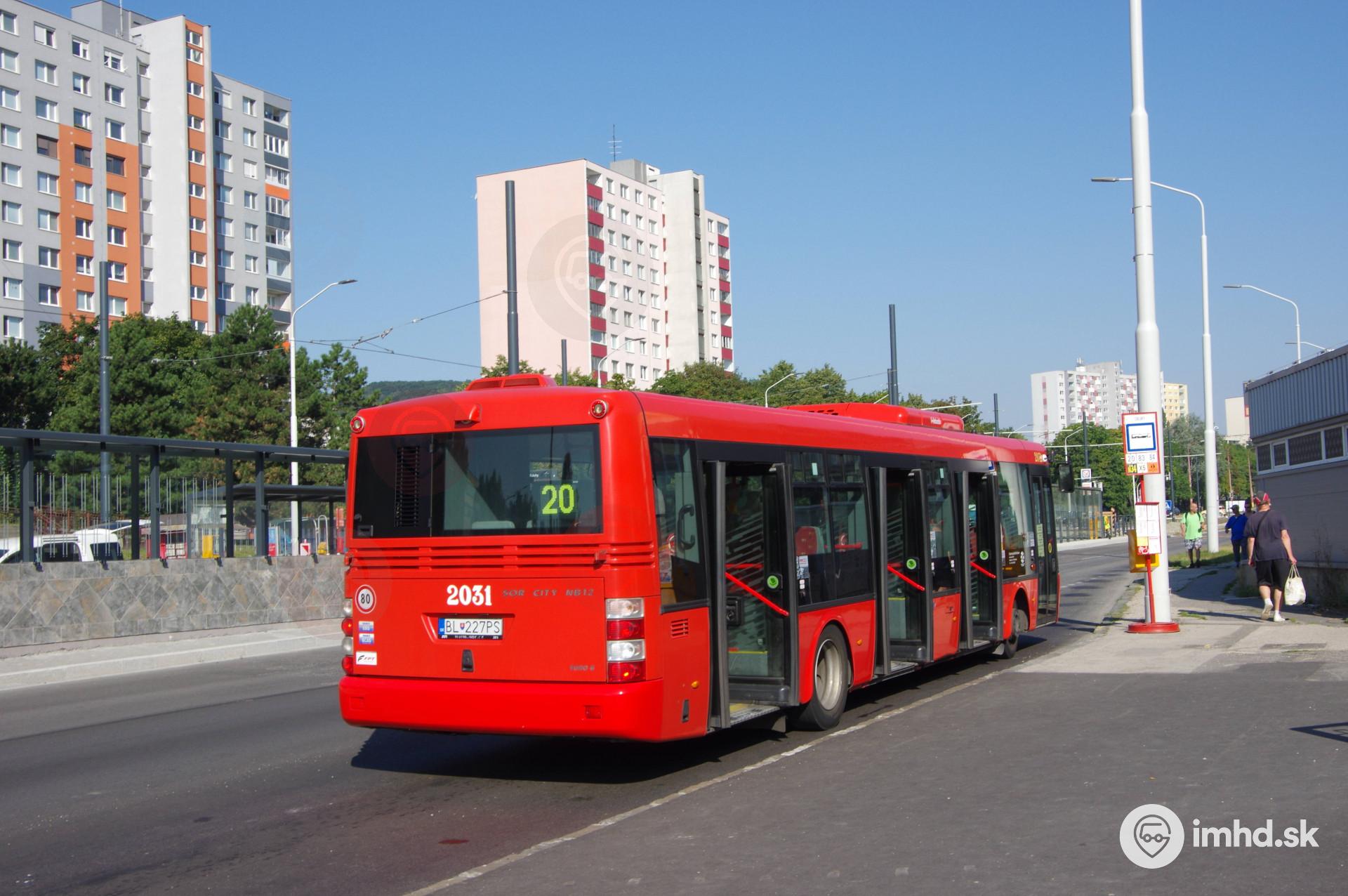 SOR NB 12 City #2031 • imhd.sk Bratislava
