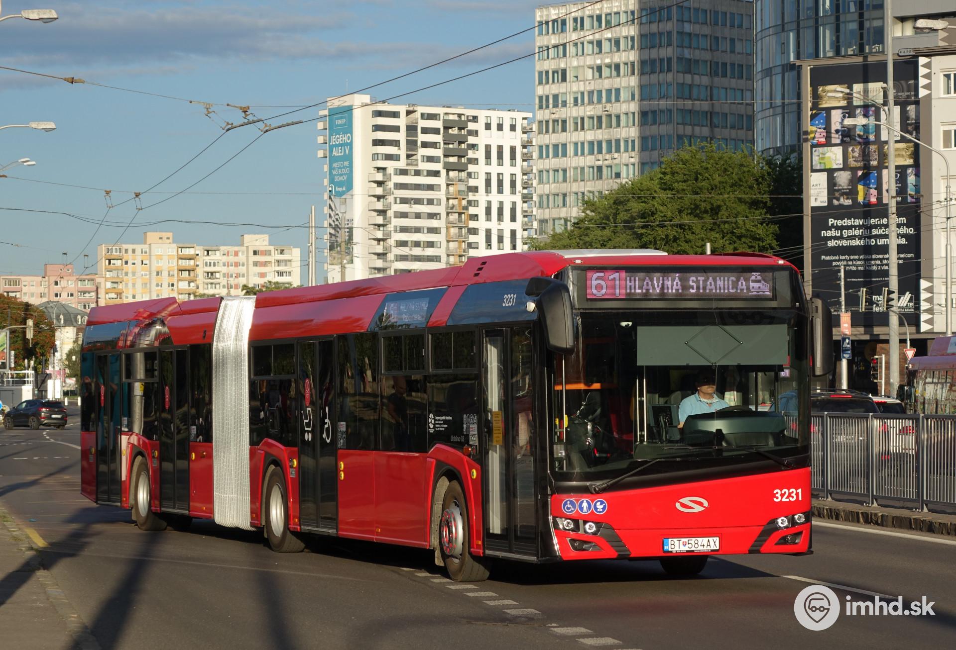 Solaris New Urbino 18 #3231 • imhd.sk Bratislava