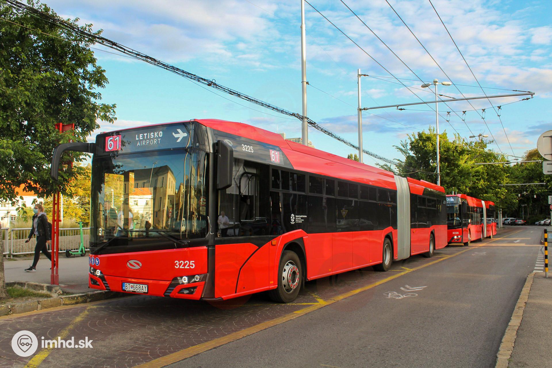 Solaris New Urbino 18 #3225 • imhd.sk Bratislava