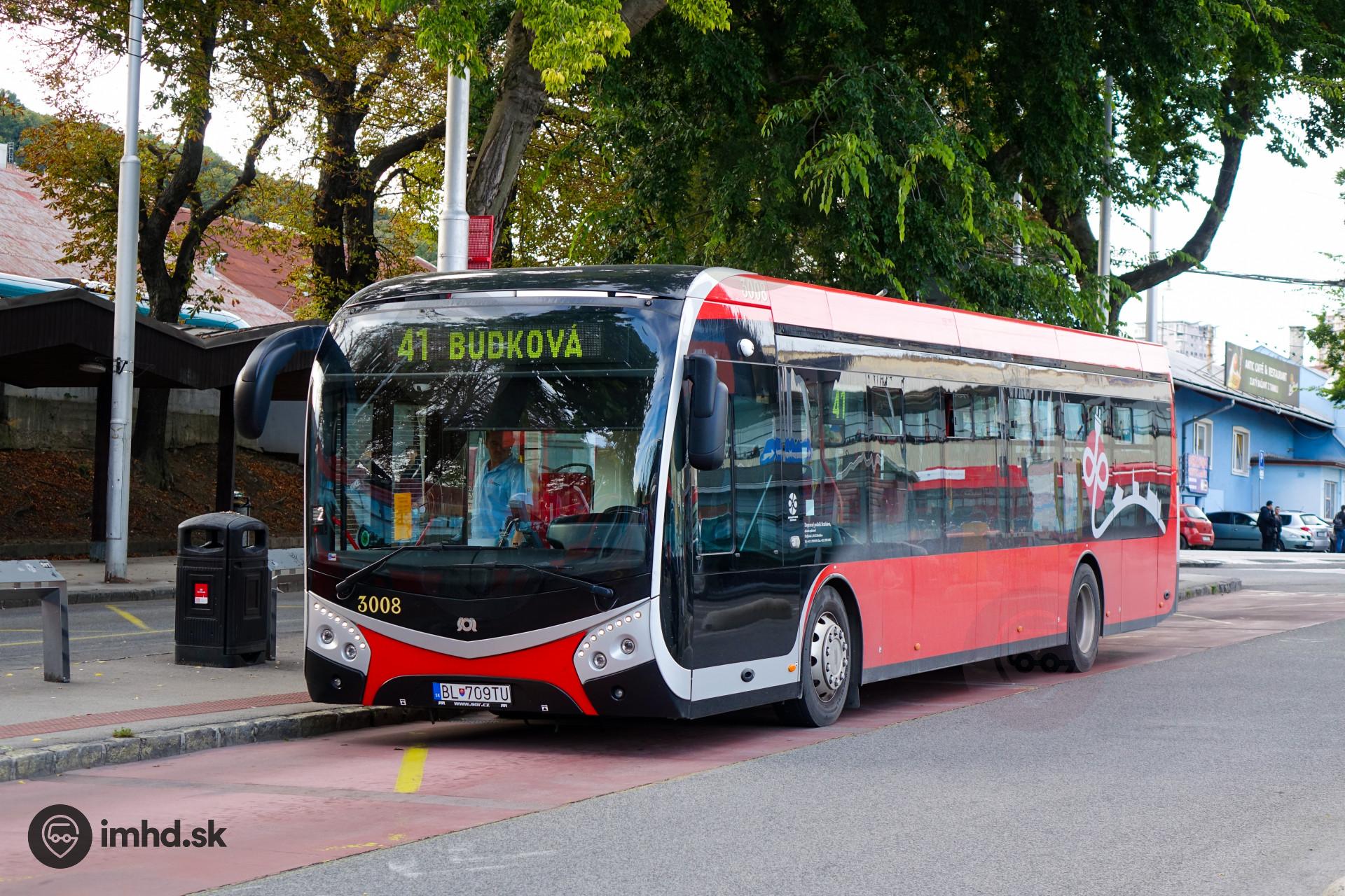 SOR NS 12 Electric #3008 • imhd.sk Bratislava