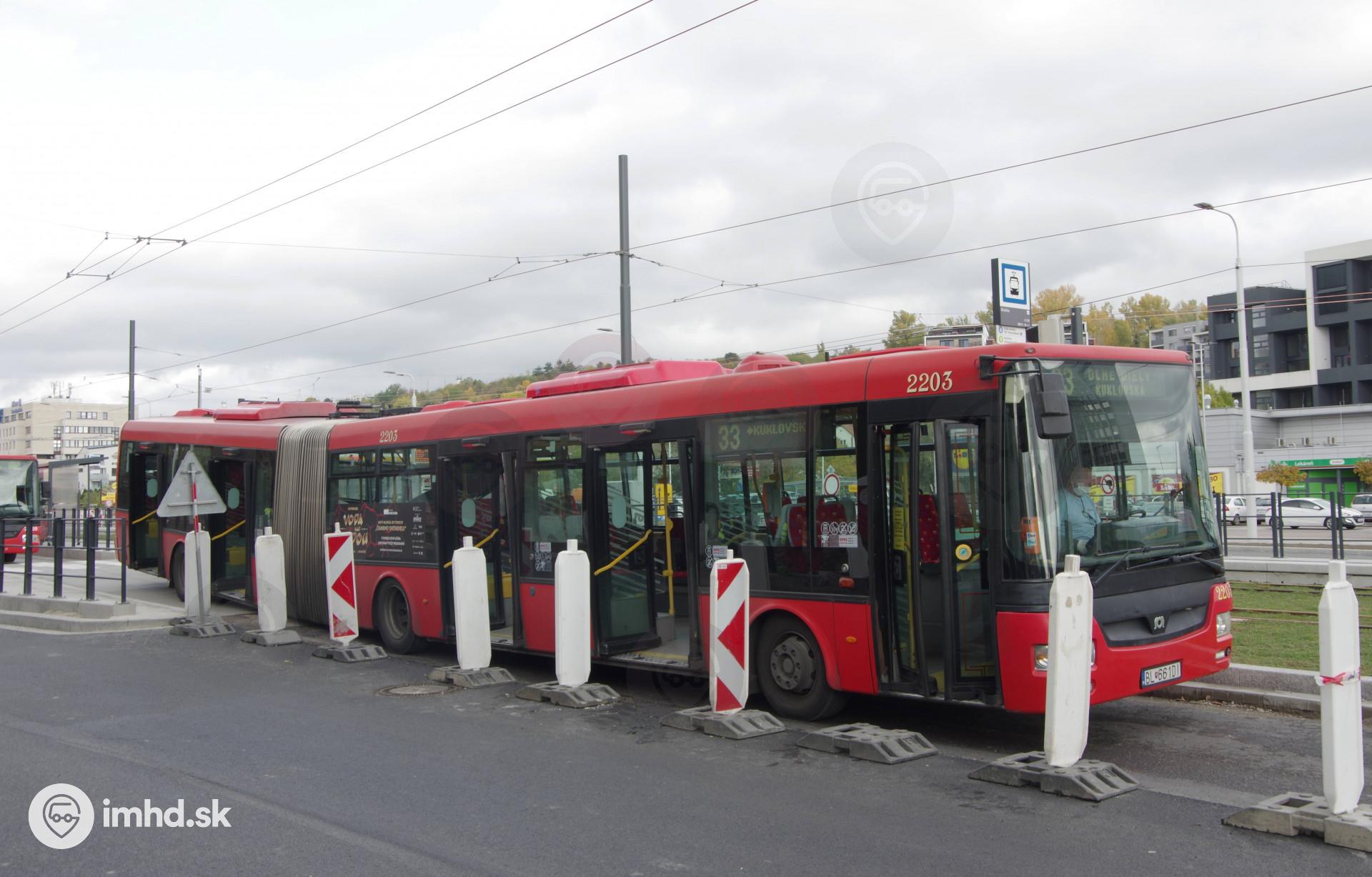 SOR NB 18 City #2203 • imhd.sk Bratislava