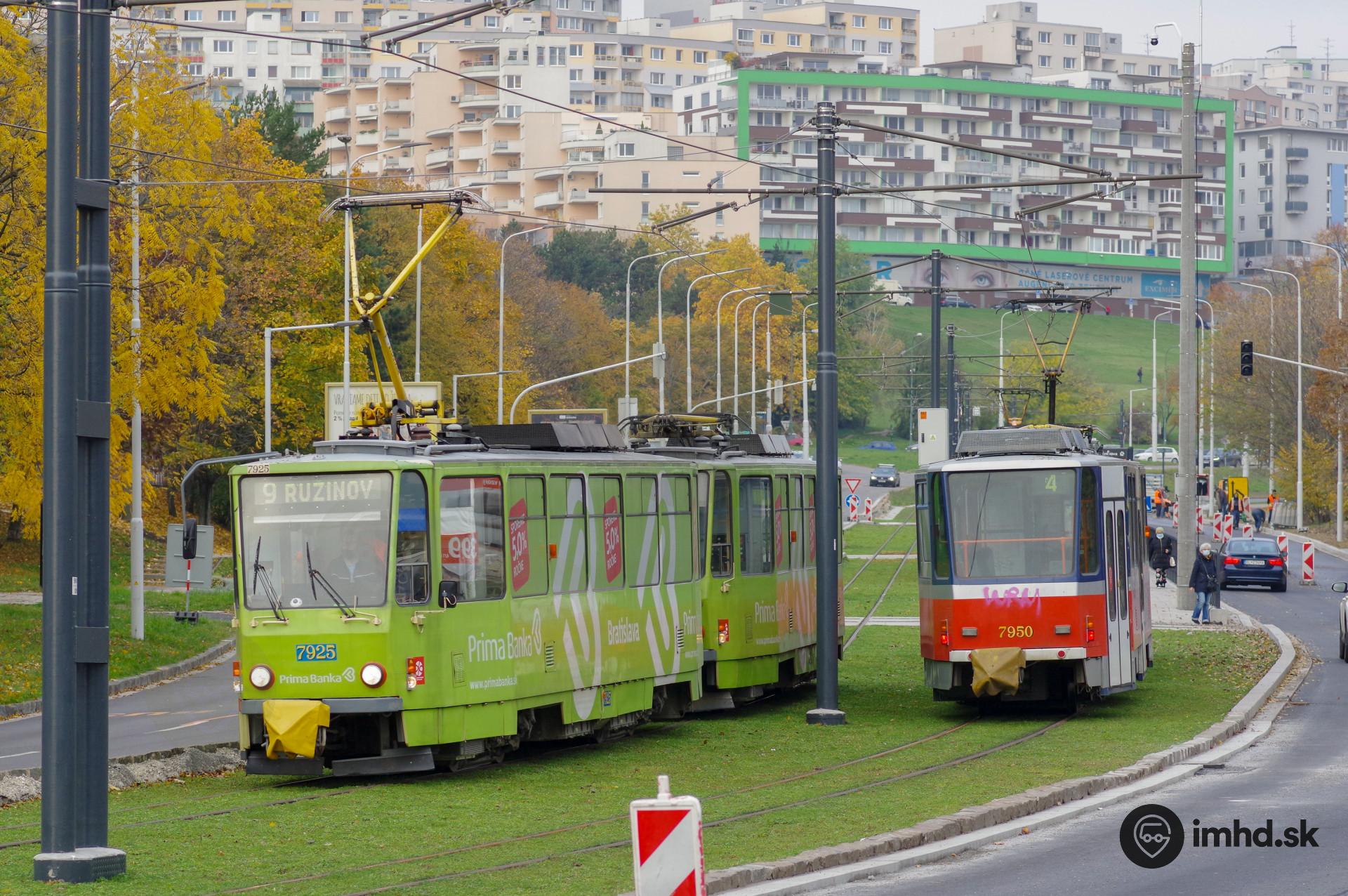 ČKD Tatra T6 #7925 • imhd.sk Bratislava