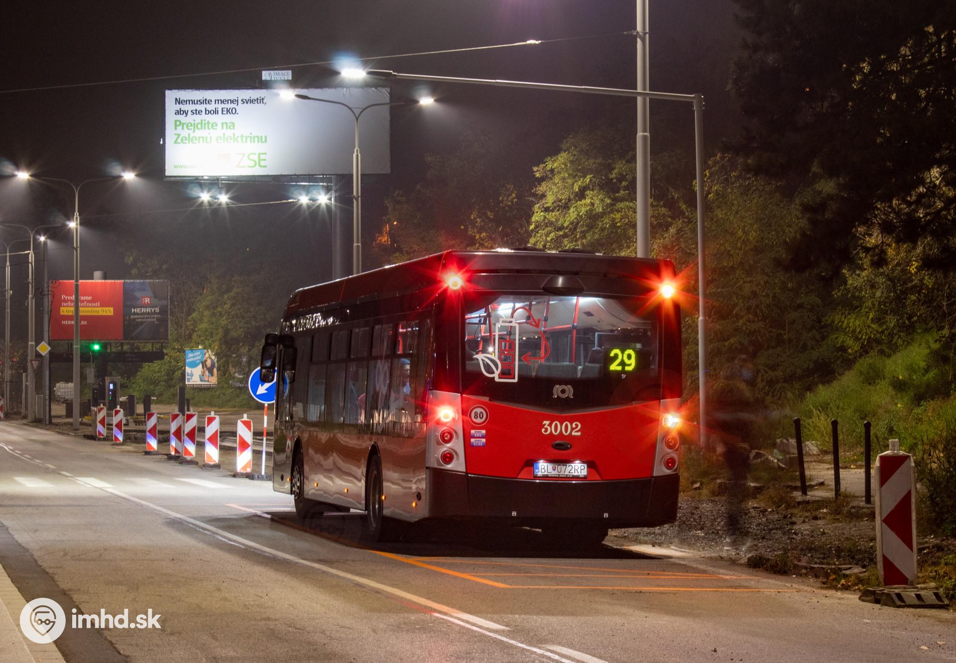 SOR NS 12 Electric #3002 • imhd.sk Bratislava