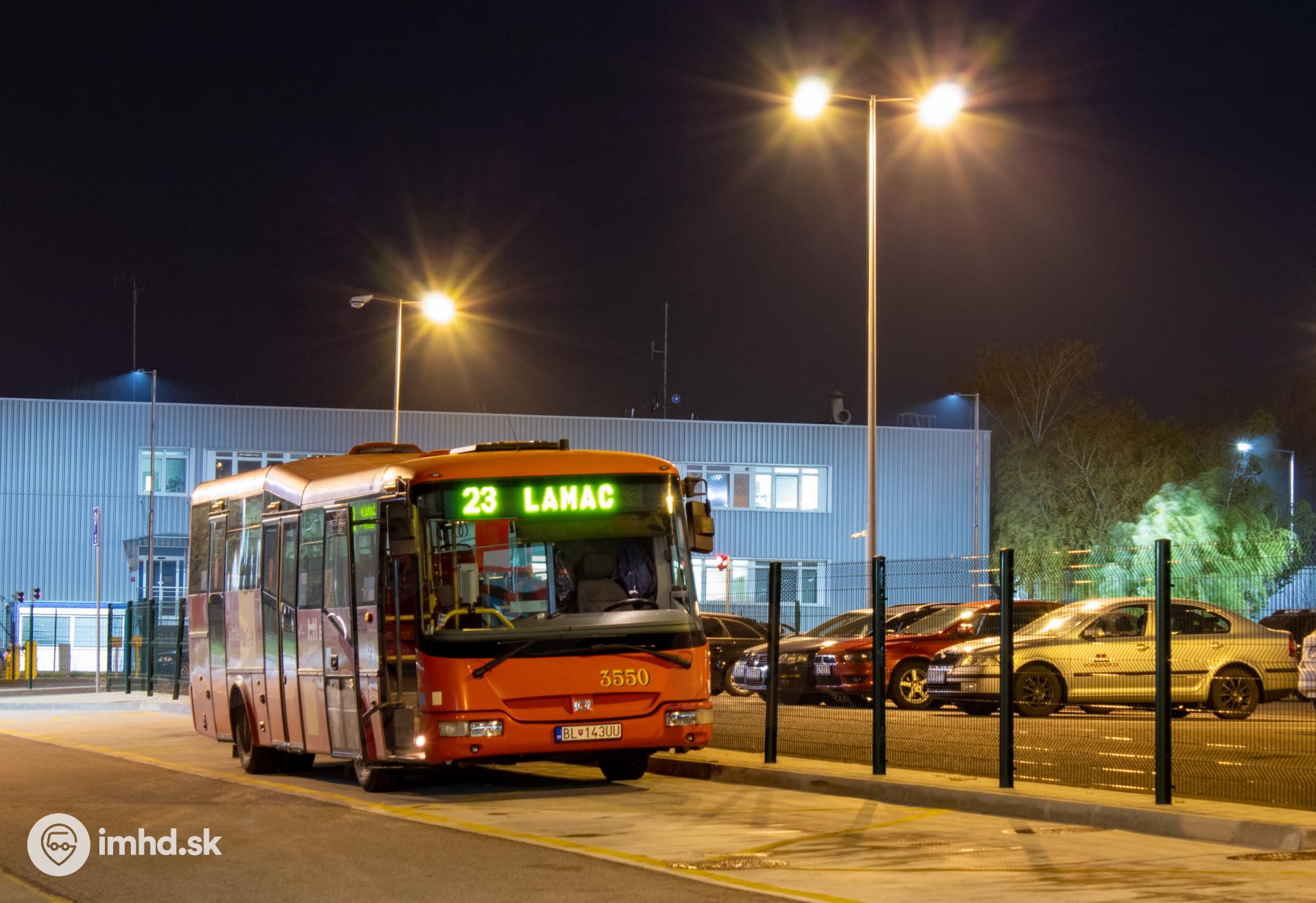 SOR BN 9.5 #3550 • imhd.sk Bratislava