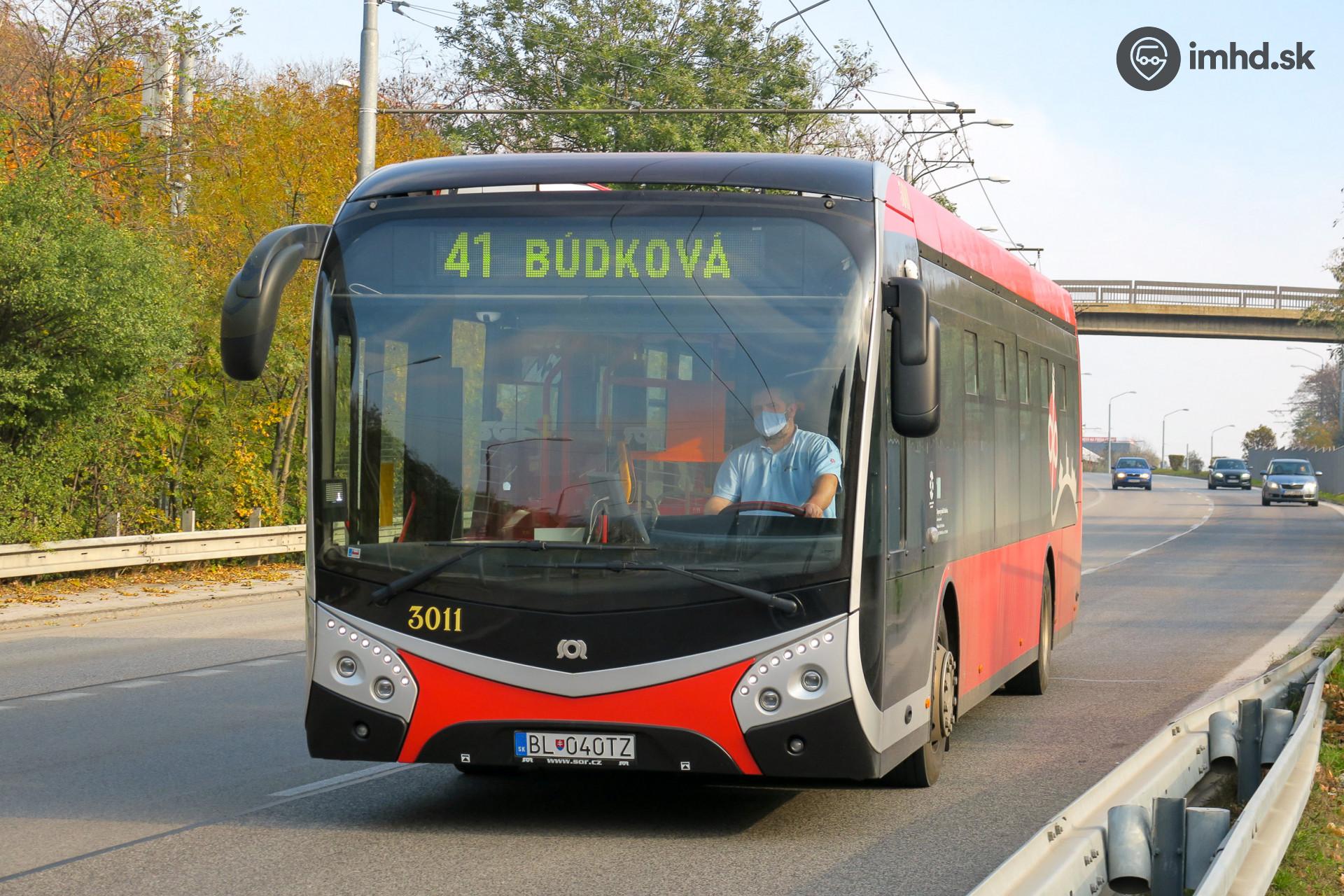 SOR NS 12 Electric #3011 • imhd.sk Bratislava