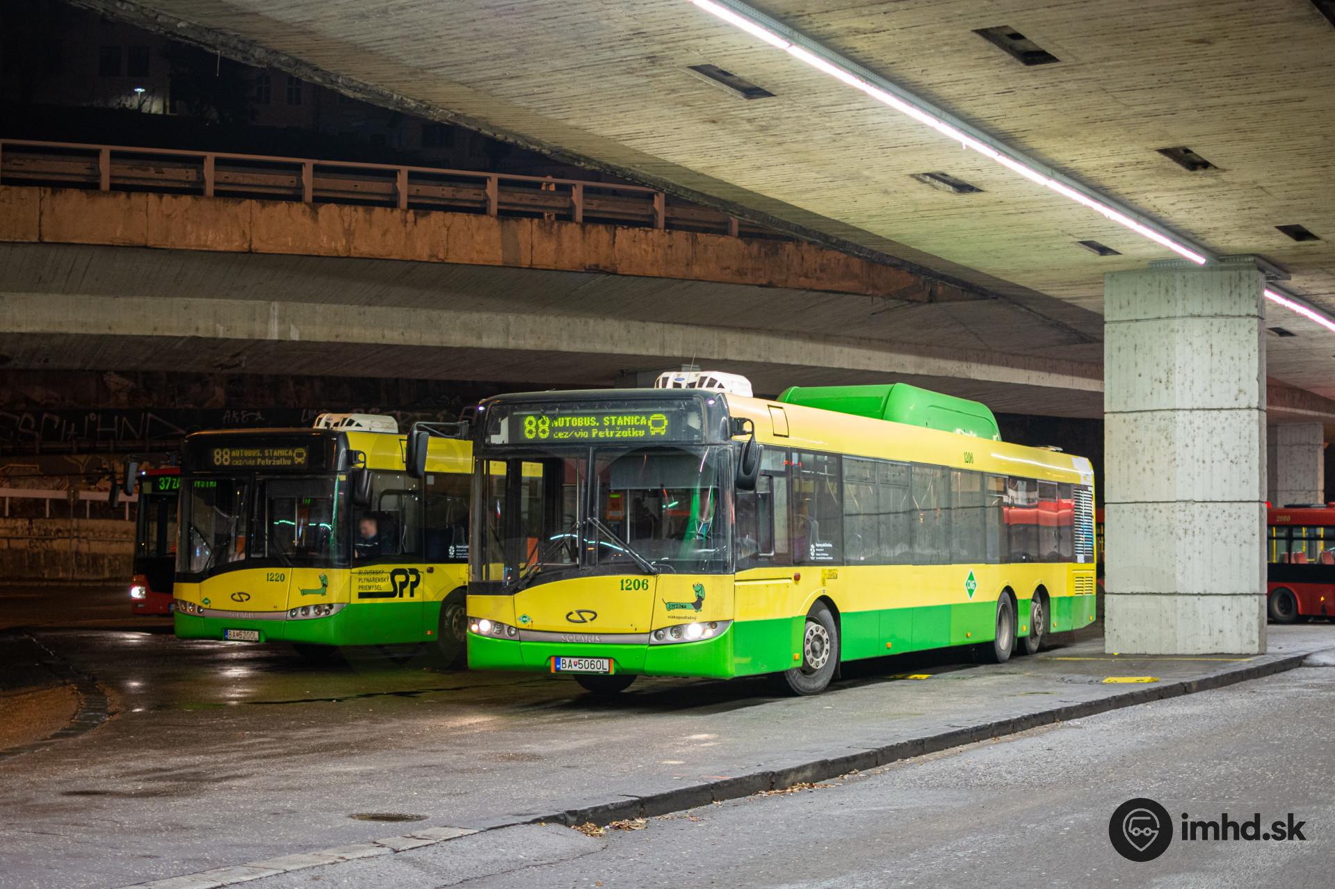 Solaris Urbino 15 CNG #1206 • imhd.sk Bratislava
