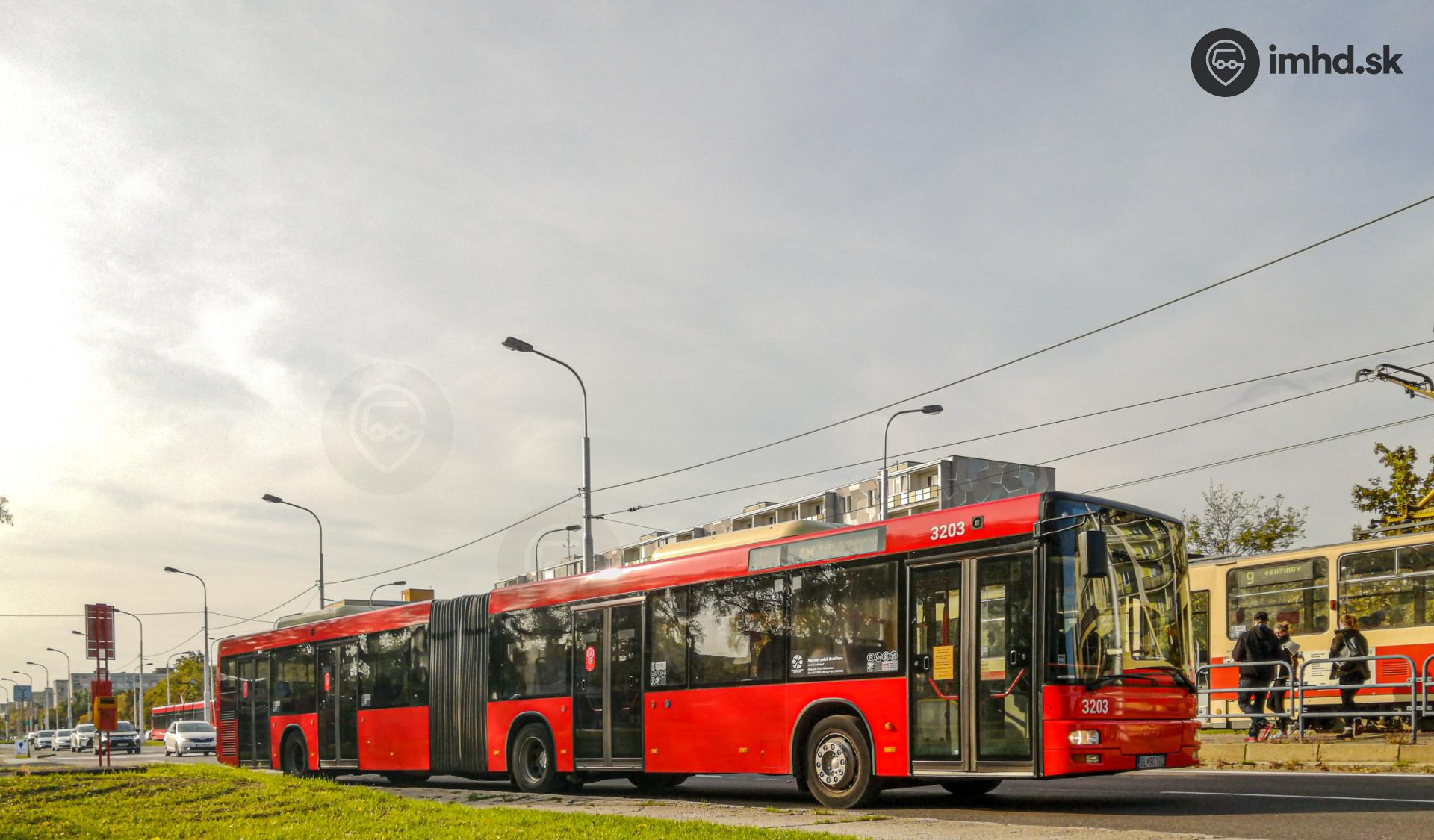 MAN NG 313 #3203 • imhd.sk Bratislava
