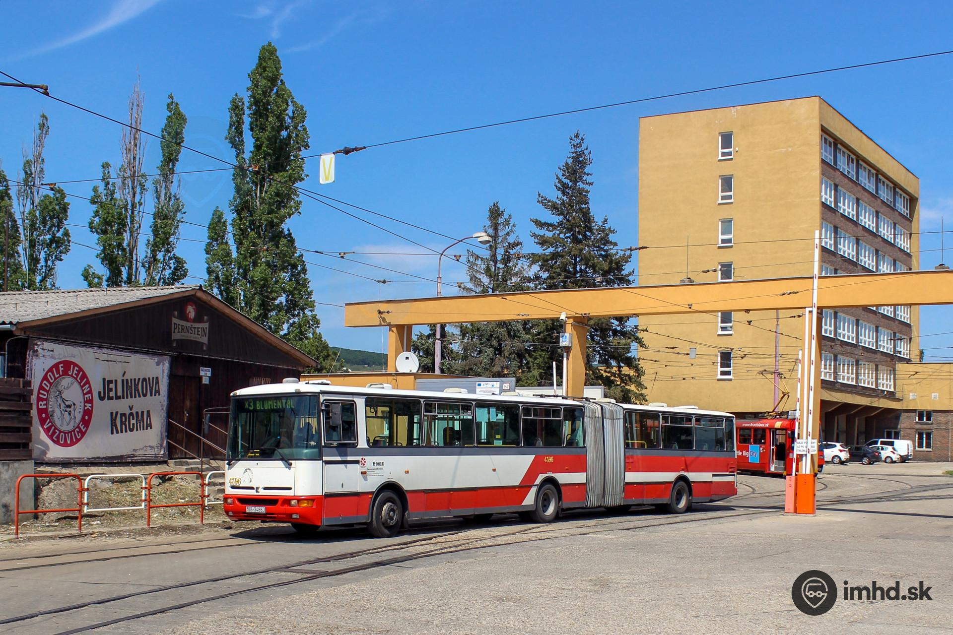 #4397, route 93, Hlavná stanica • imhd.sk Bratislava