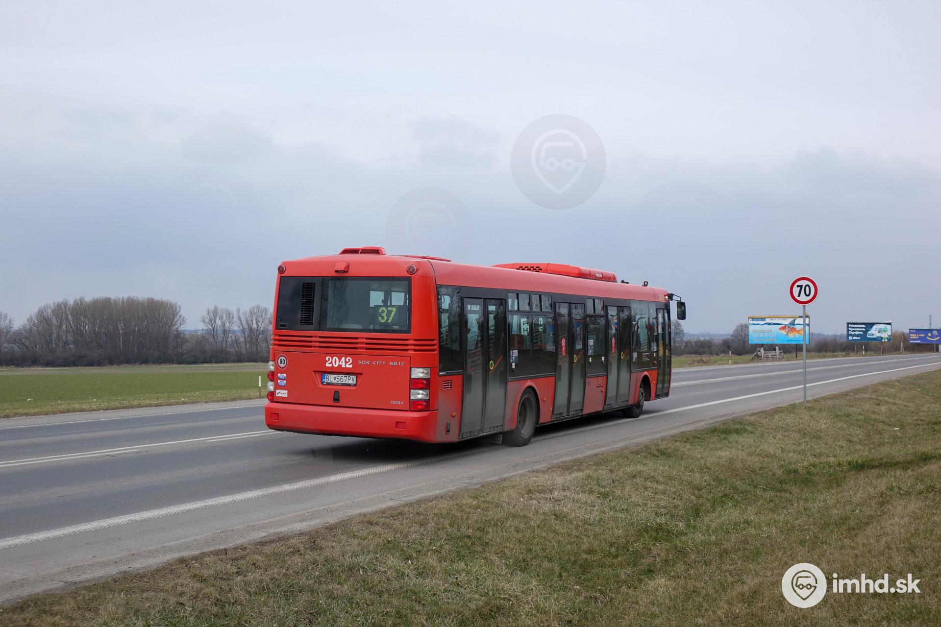 SOR NB 12 City #2042 • imhd.sk Bratislava
